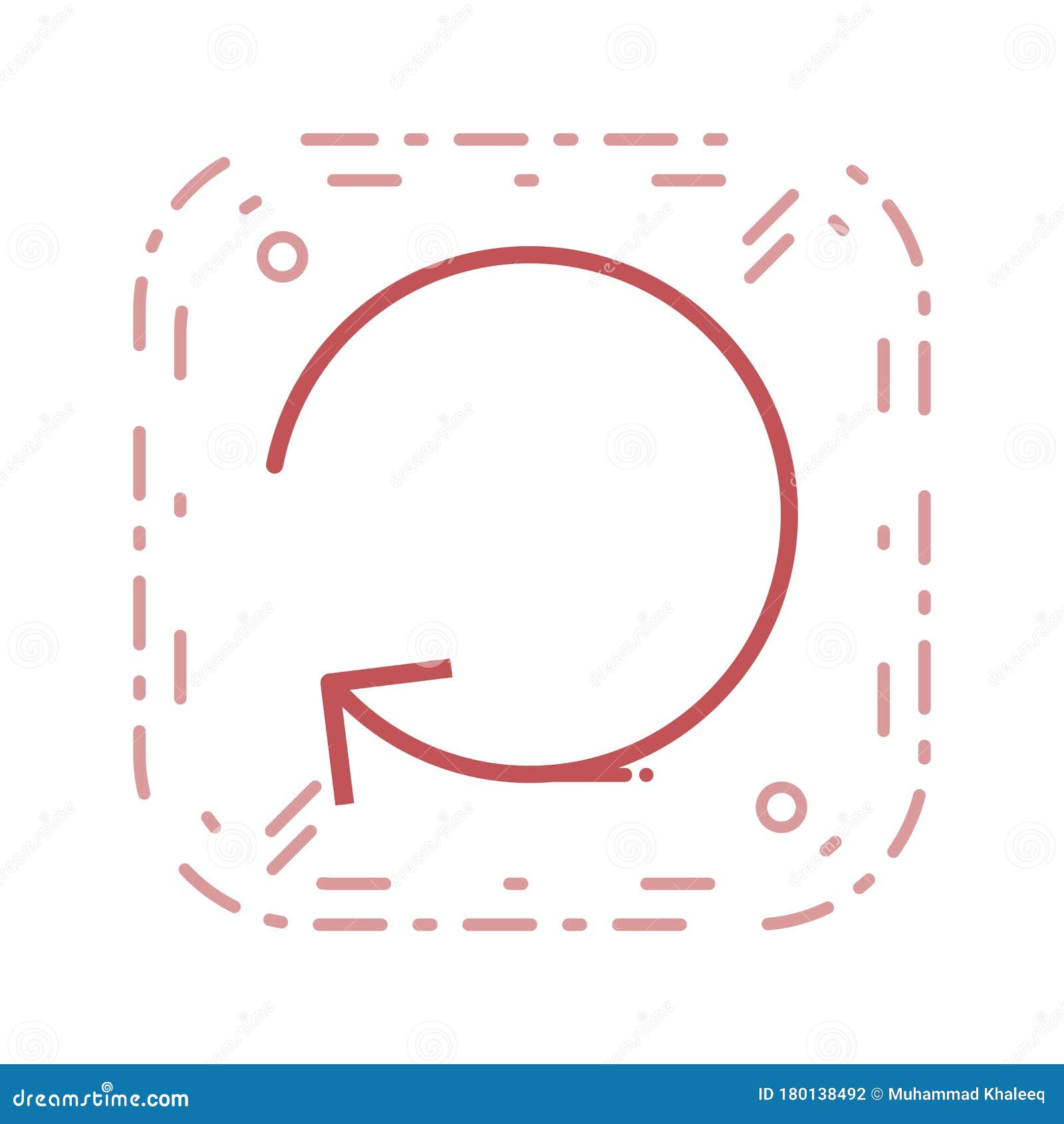 Illustration Refresh Icon for Personal and Commercial Use. Stock ...