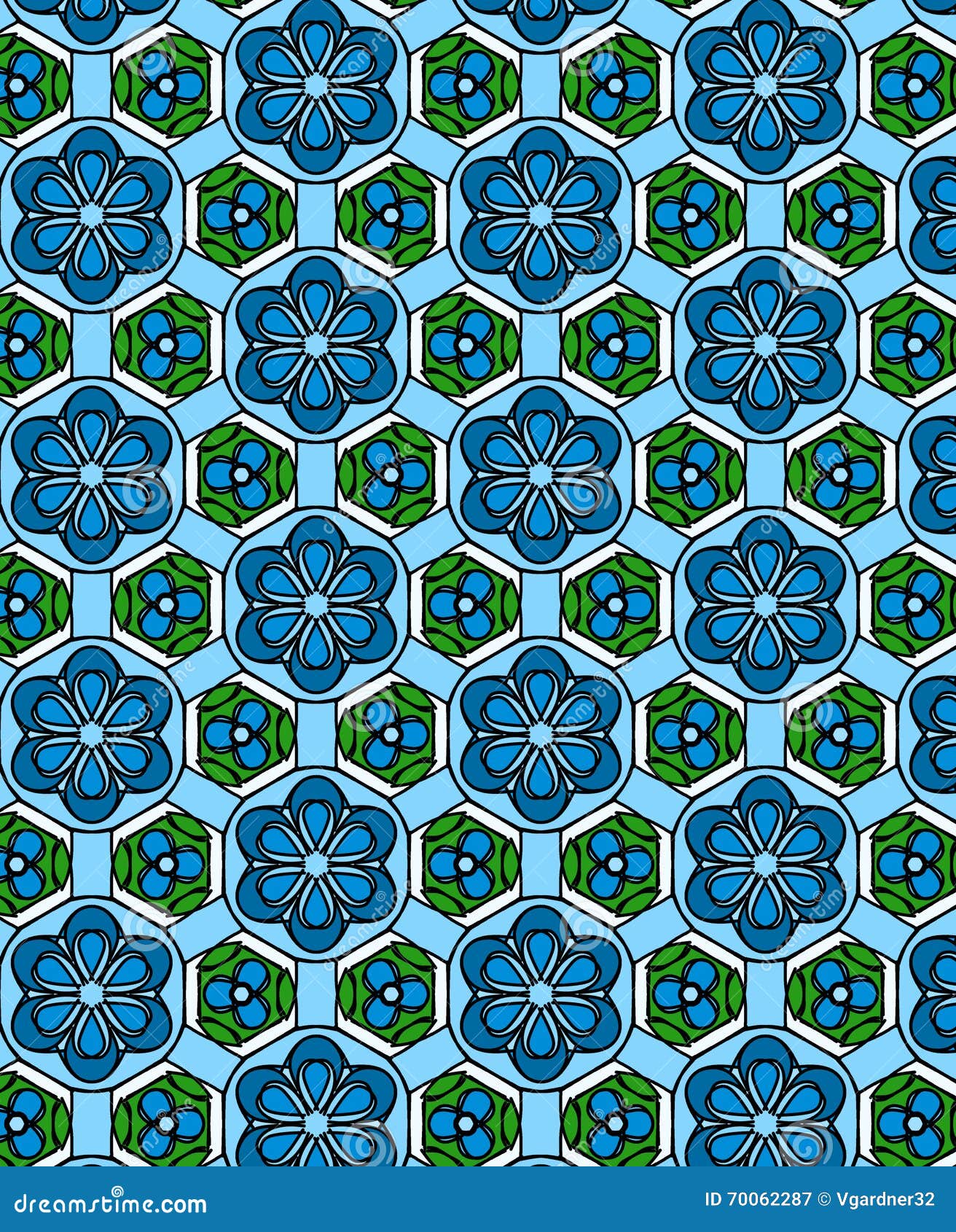 Illustration of a Repetitive Design Stock Illustration - Illustration ...