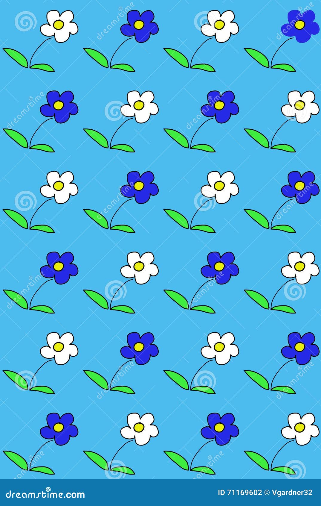 Illustration of a Repetitive Design Stock Illustration - Illustration ...