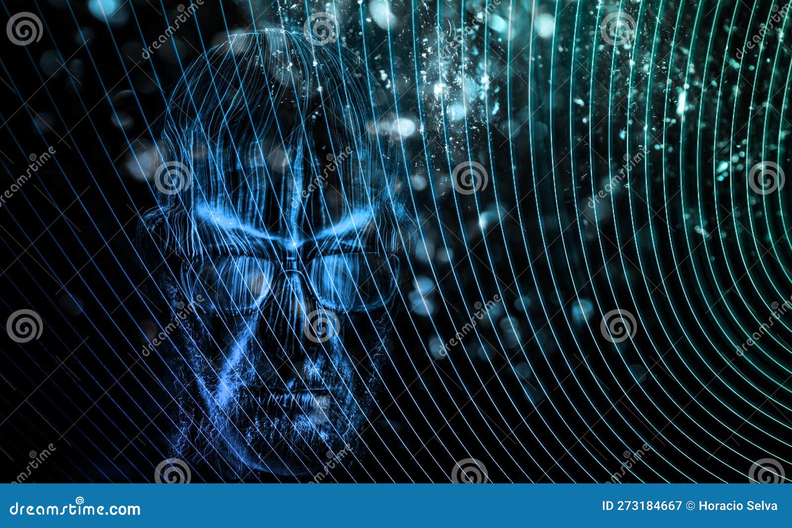 Illustration that Represents Artificial Intelligence Becoming Aware of ...