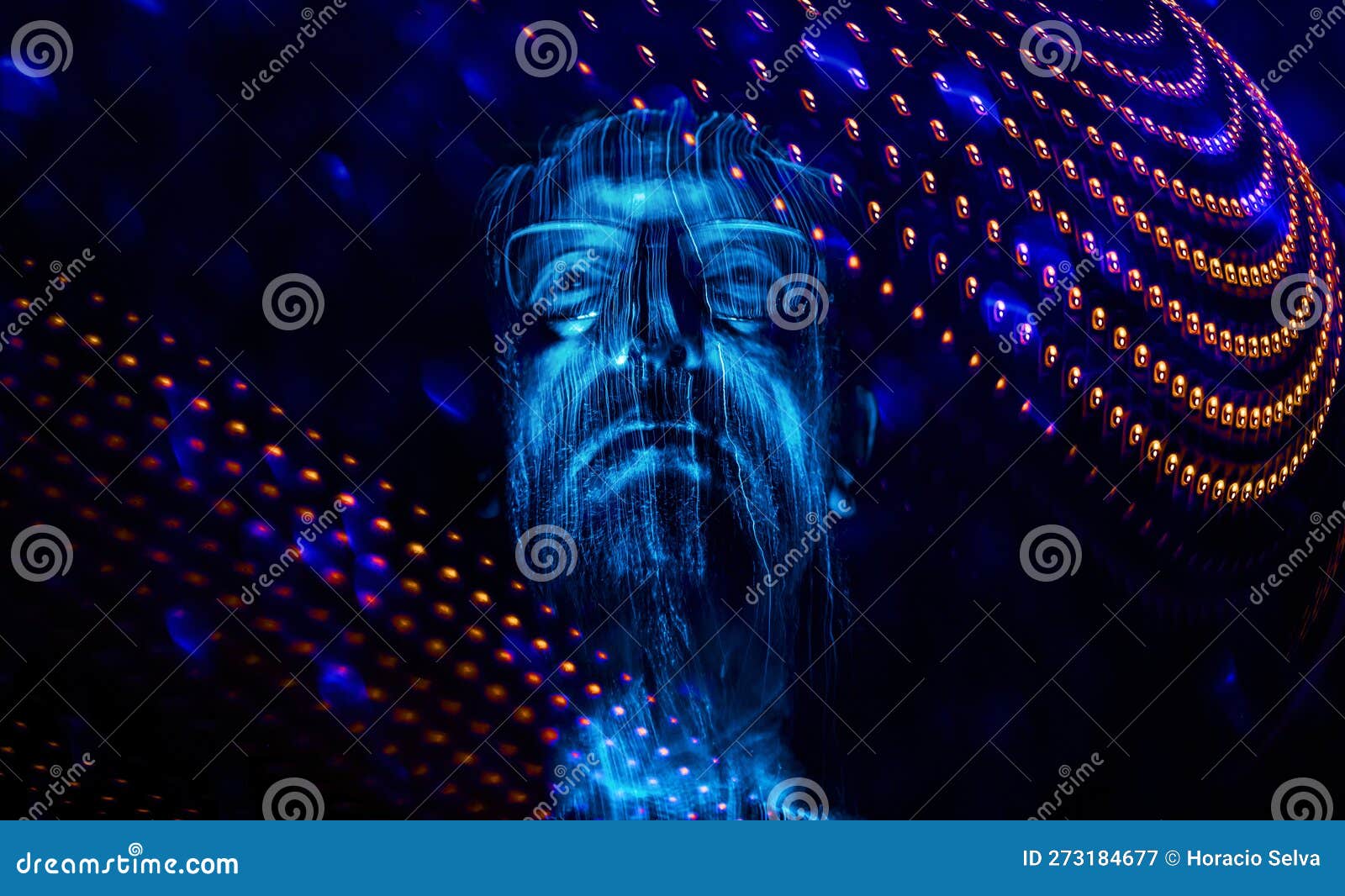 Illustration that Represents Artificial Intelligence Becoming Aware of ...