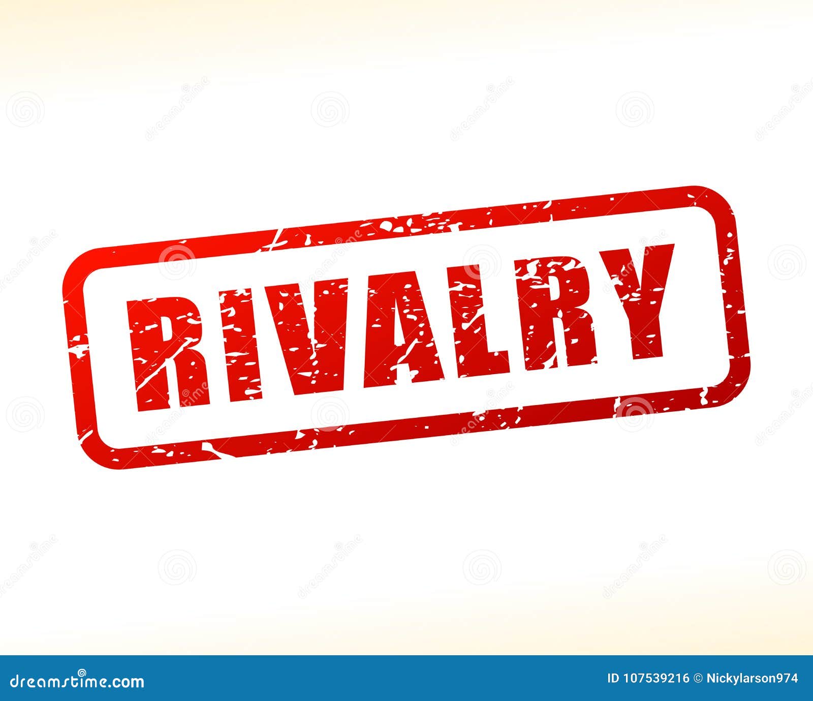 Rivalry red text stamp stock vector. Illustration of opposition - 107539216