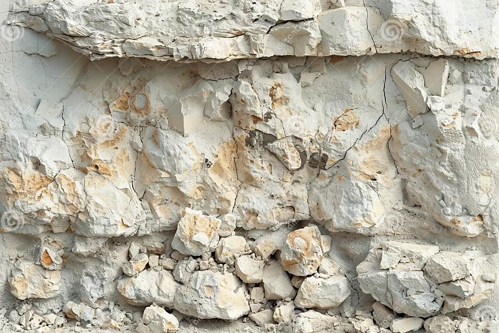 Illustration of Rock Surface of a Mountain with Small Rocks, High ...