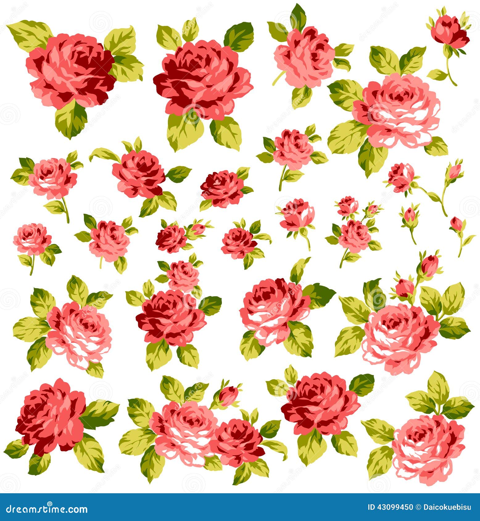 Illustration of rose, stock illustration. Illustration of decorative ...