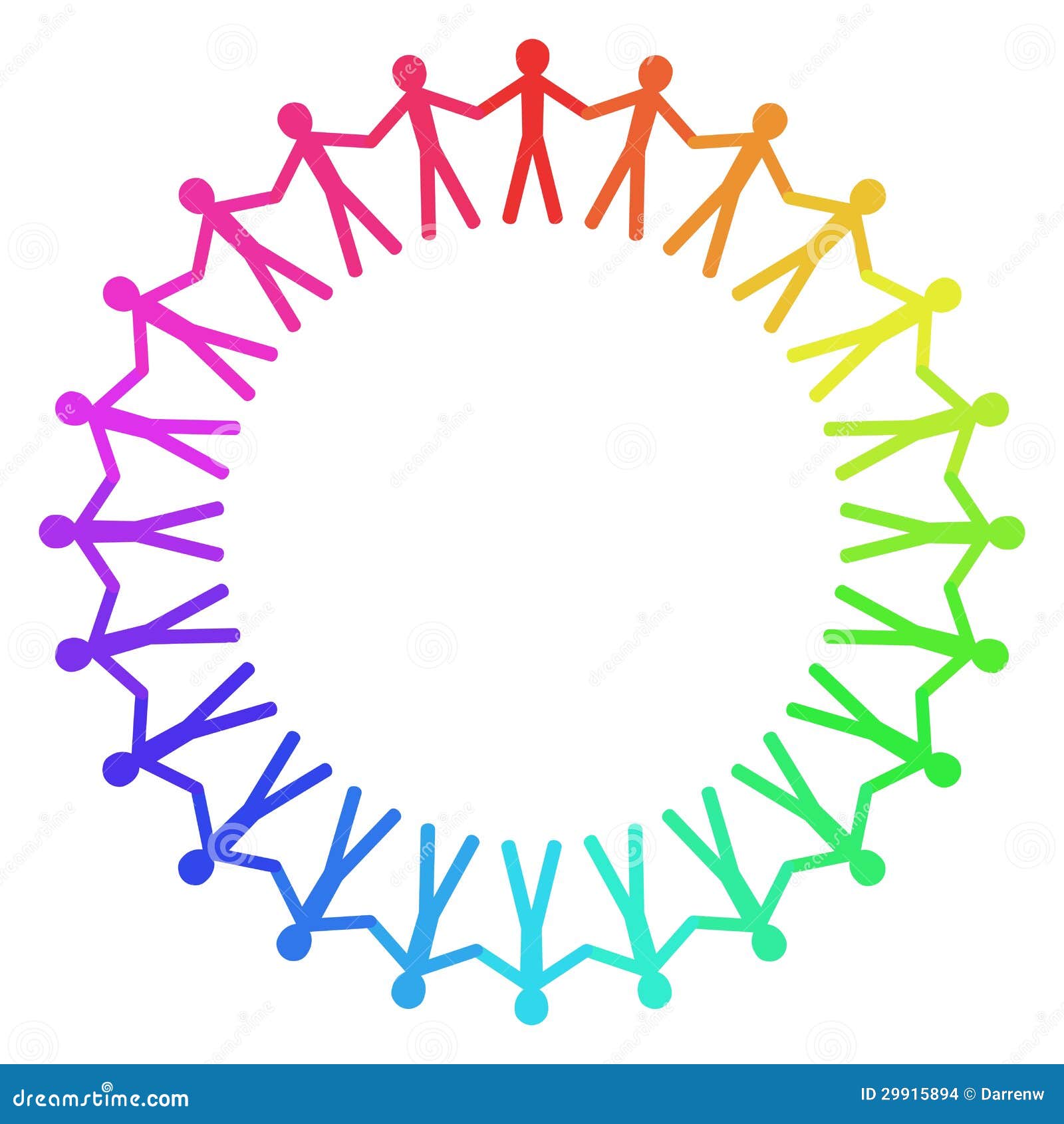 People Chain stock illustration. Illustration of organization - 29915894