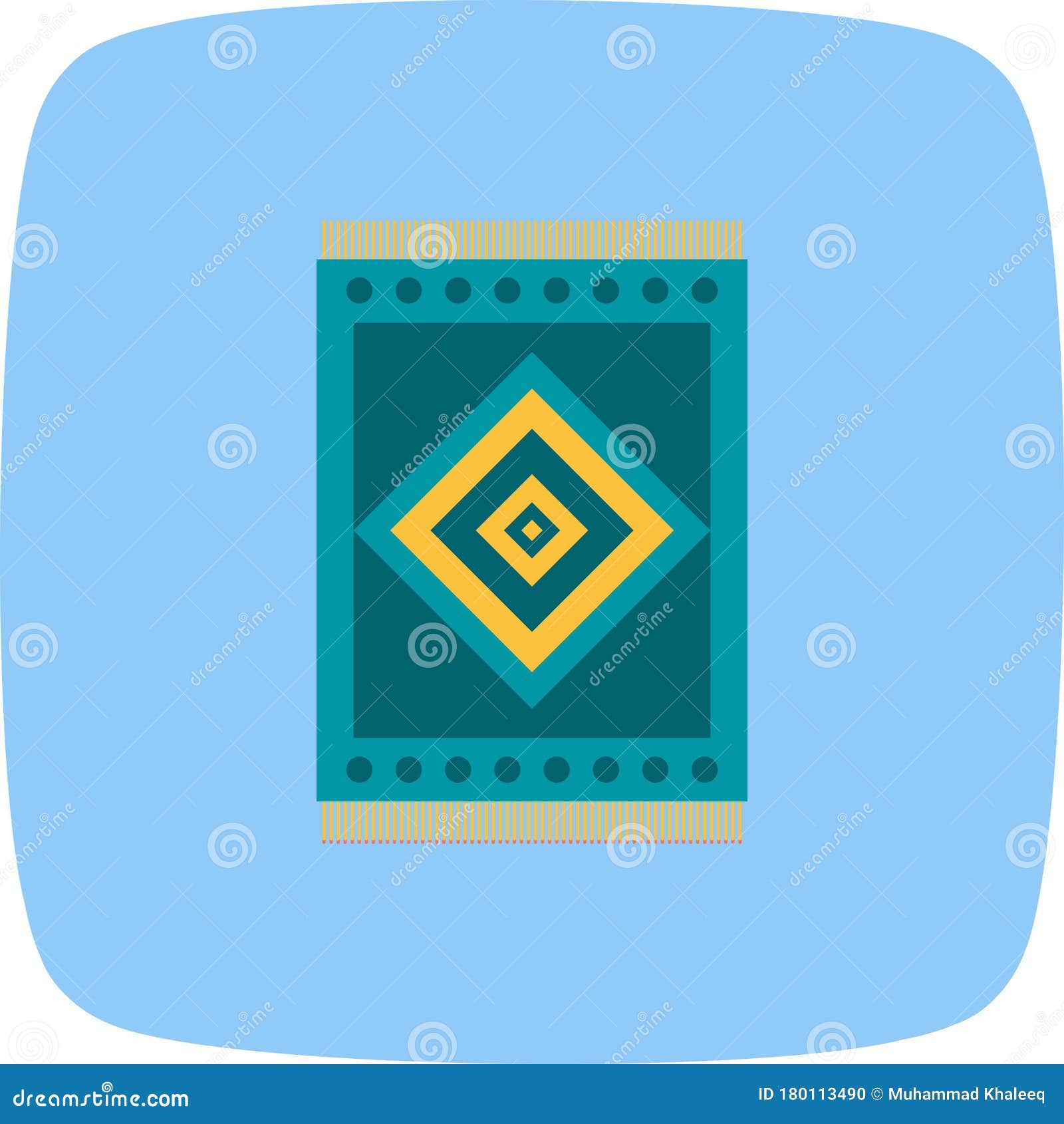 Illustration Rug Icon for Personal and Commercial Use. Stock ...