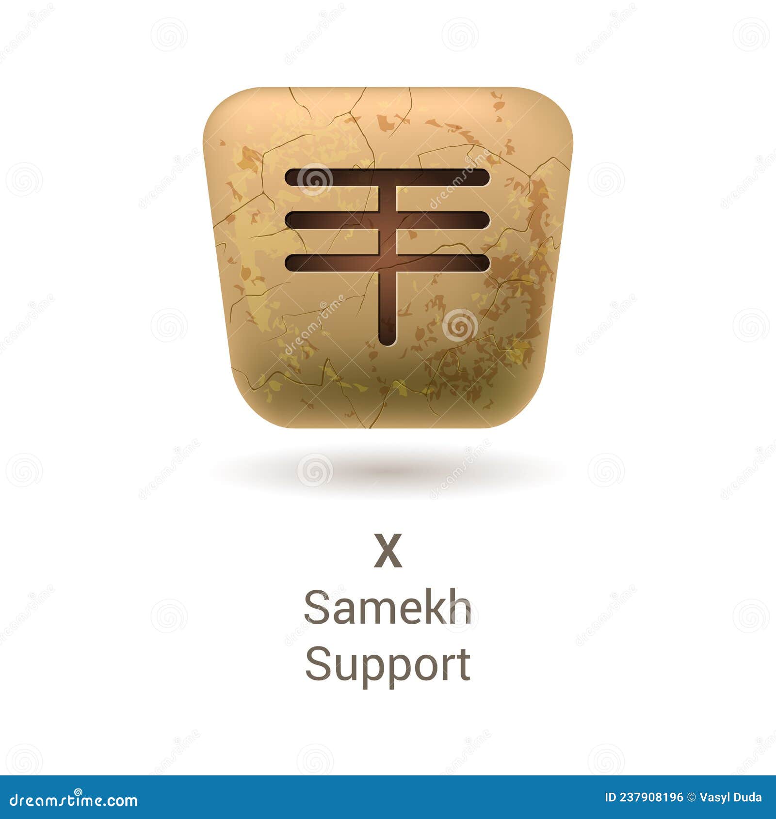 Phoenician Alphabet stock illustration. Illustration of calligraphy ...