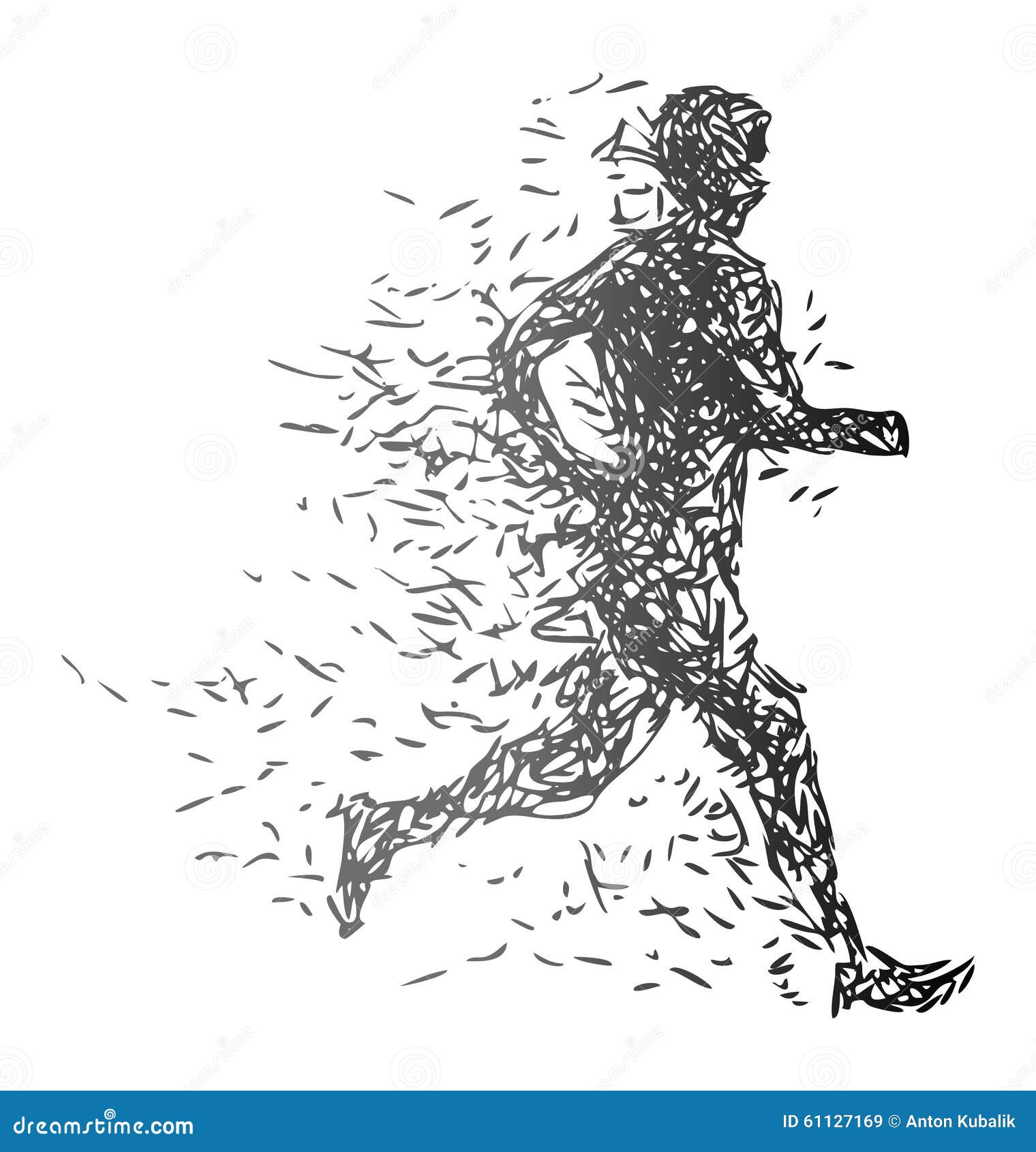 Illustration of a Running Man Stock Vector - Illustration of adrenaline ... Illustration of a Running Man Stock Vector - Illustration of adrenaline ...