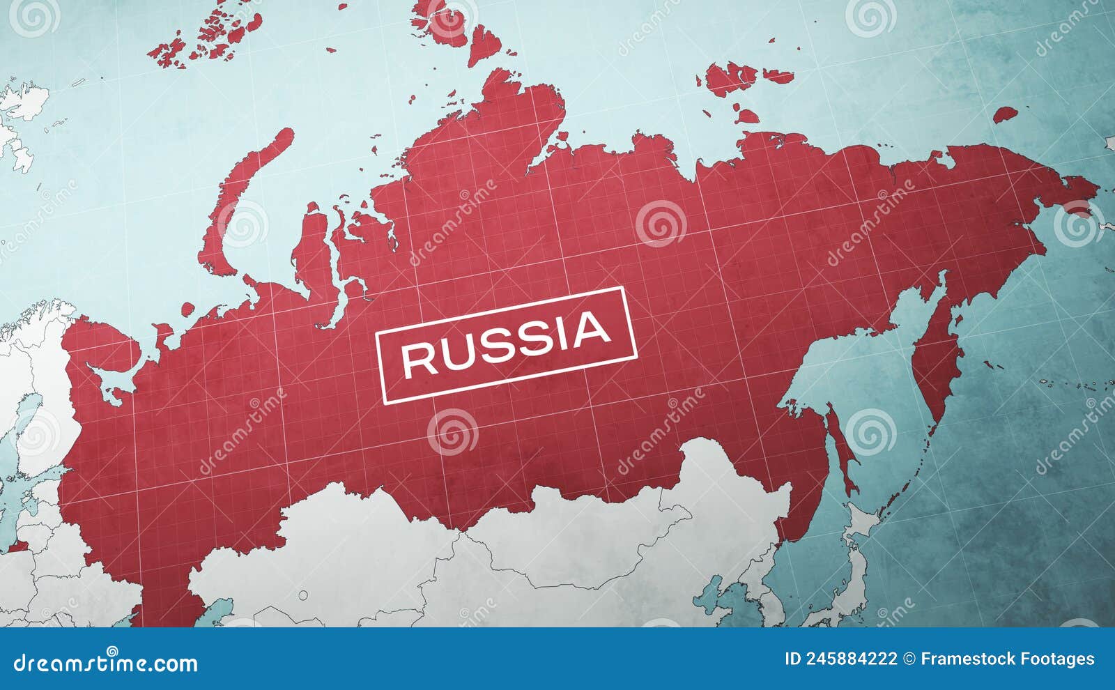 Illustration of Russian Federation Map Stock Illustration ...