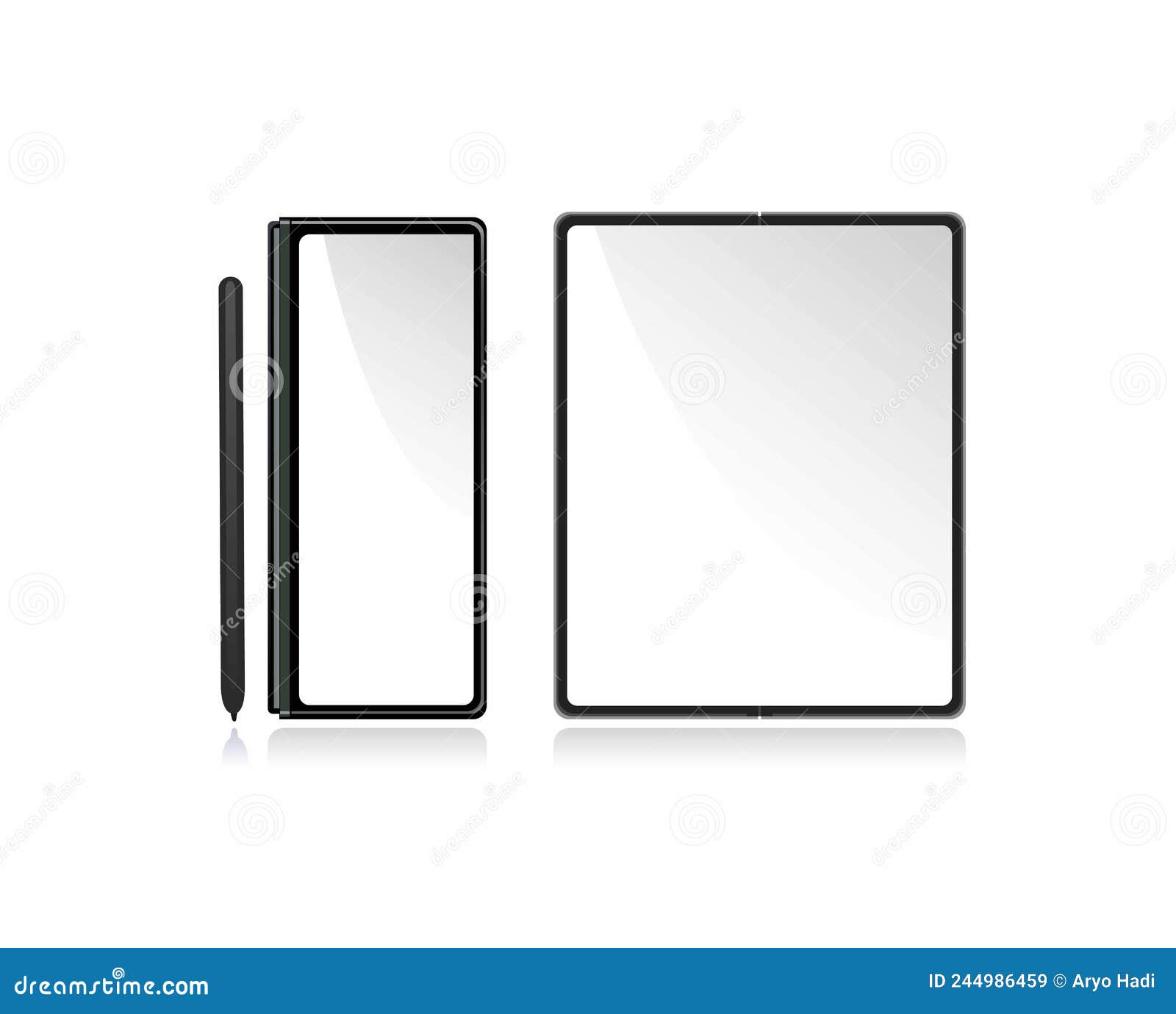 Samsung Fold Template Stock Illustrations – 8 Samsung Fold Template ...