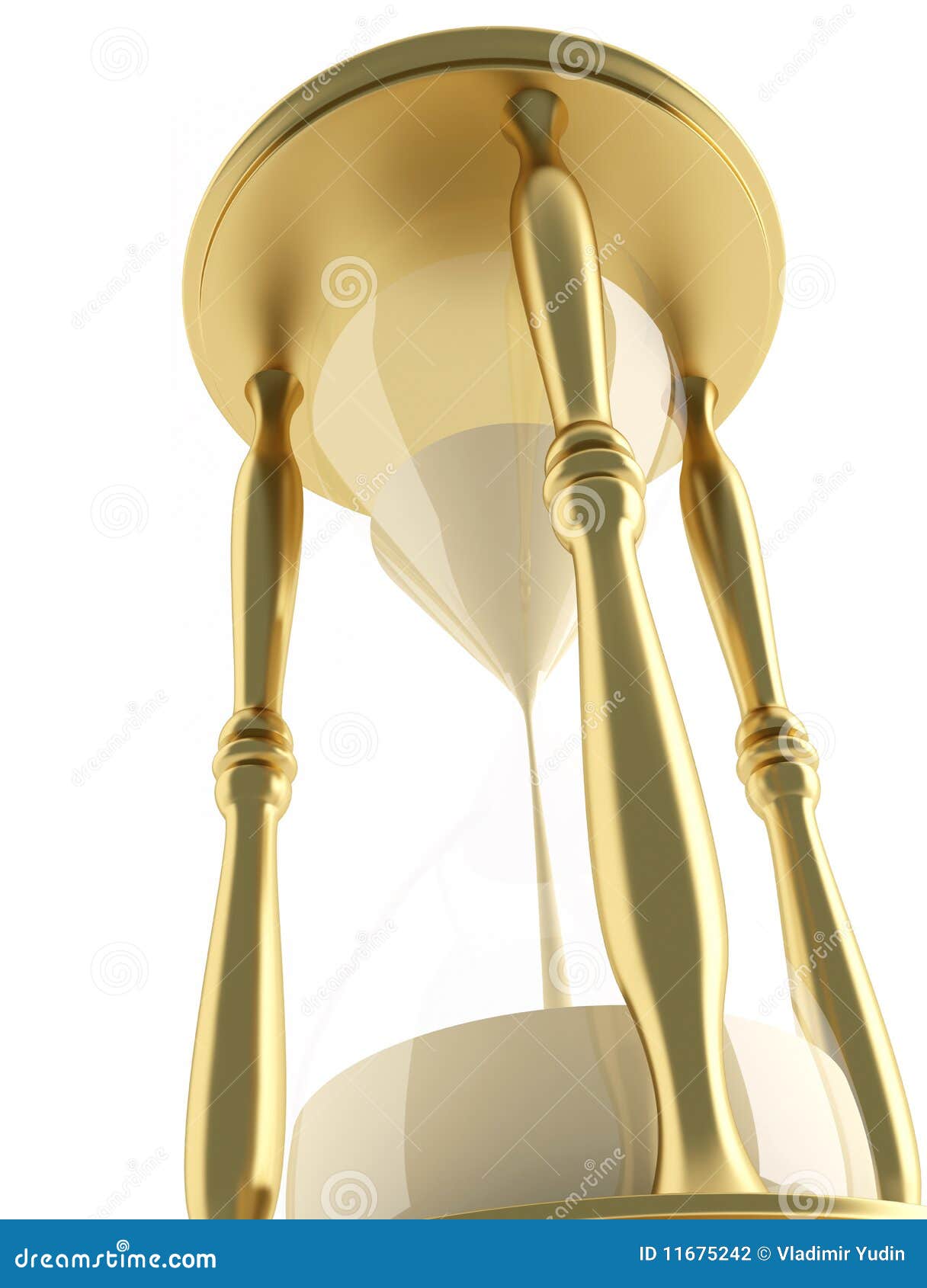 Illustration of a Sandglass Hourglass Stock Illustration - Illustration ...