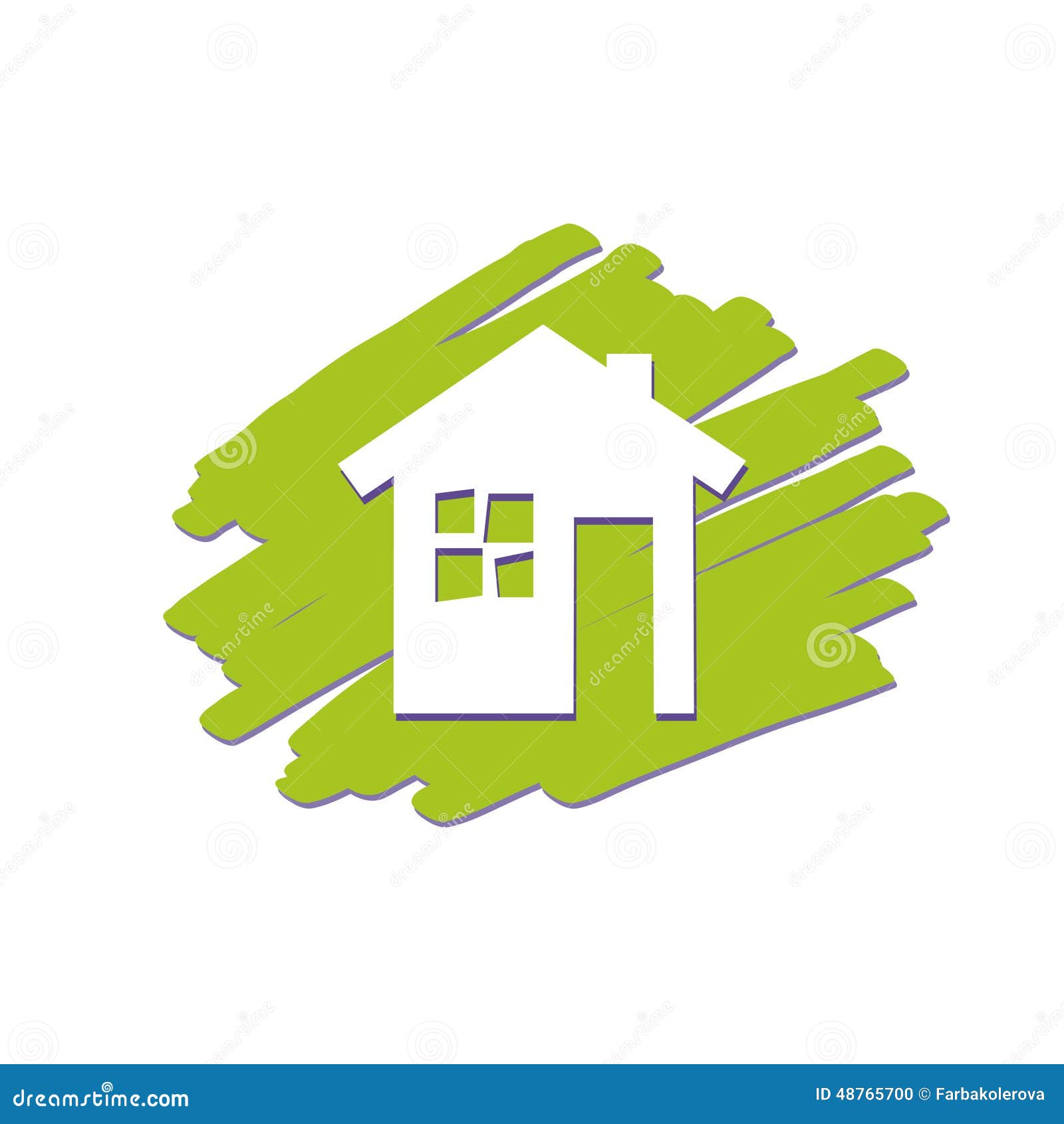 Illustration of Save Home Concept Stock Vector - Illustration of loan ...