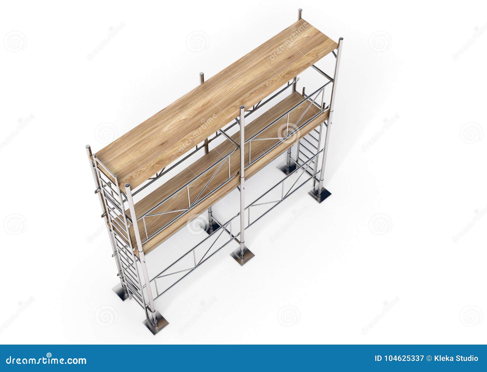 3D Scaffold stock illustration. Illustration of furniture - 104625337