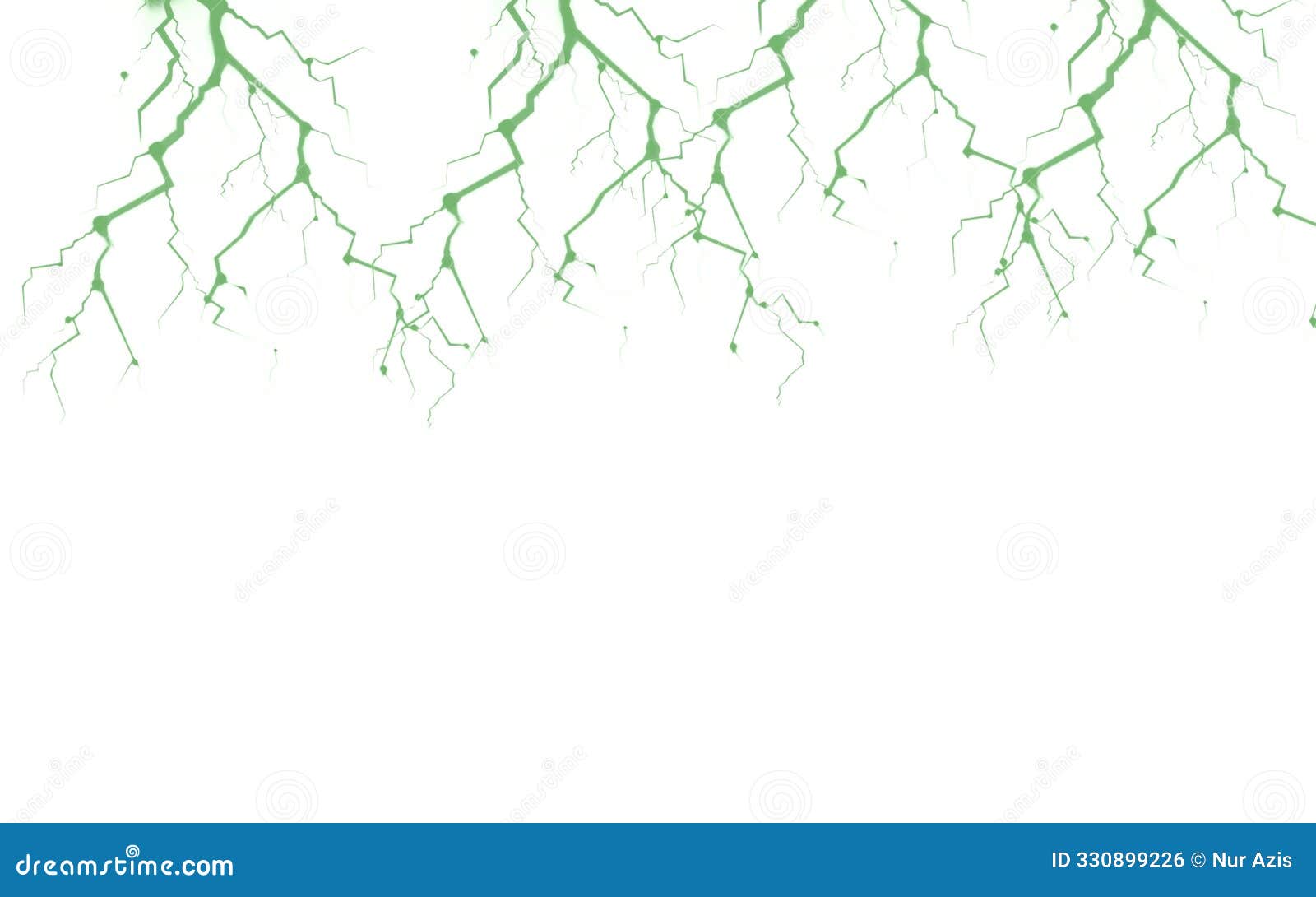Illustration of a Scary Lightning Flash Stock Illustration ...
