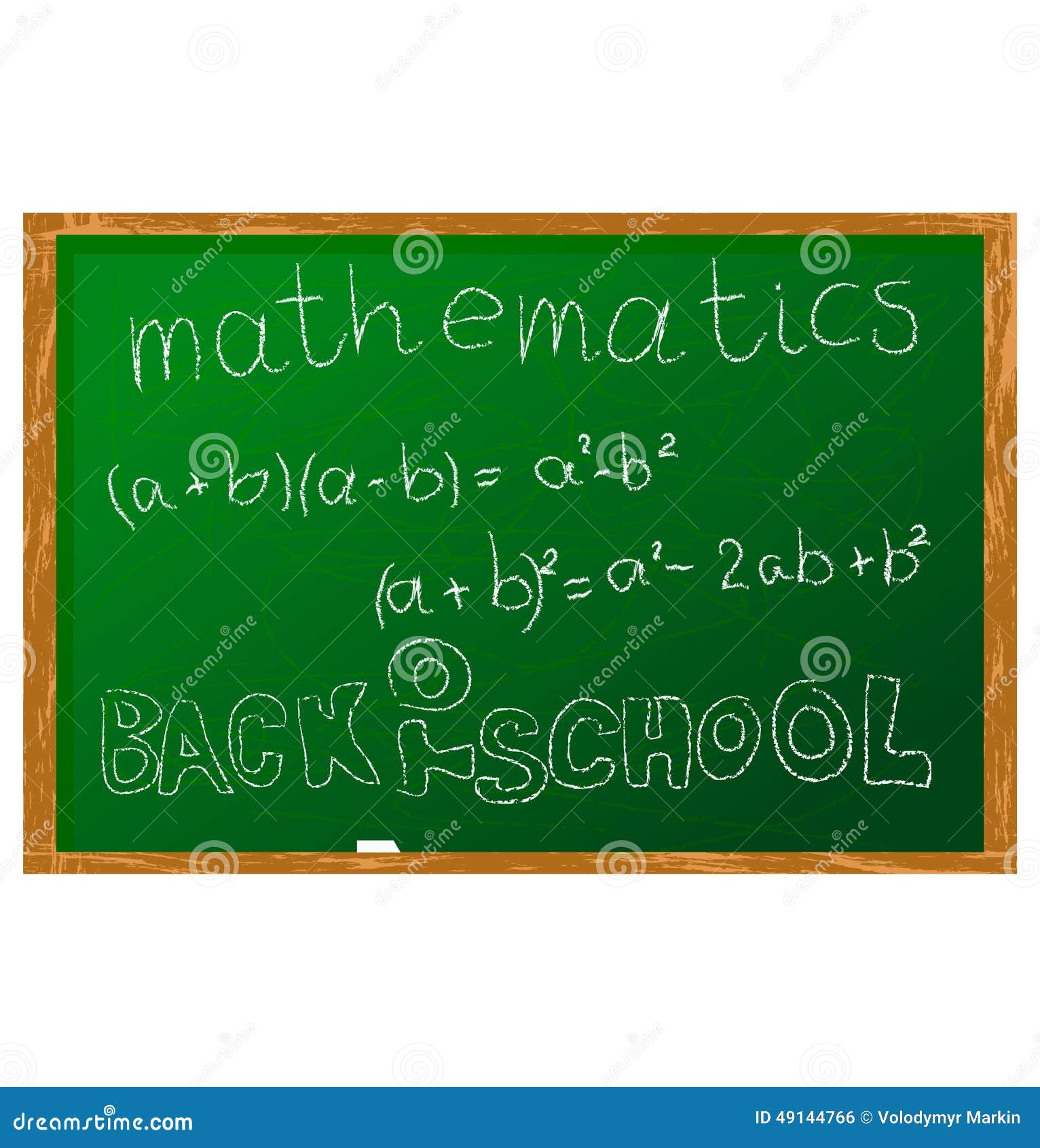 Illustration of School Board Stock Vector - Illustration of class ...