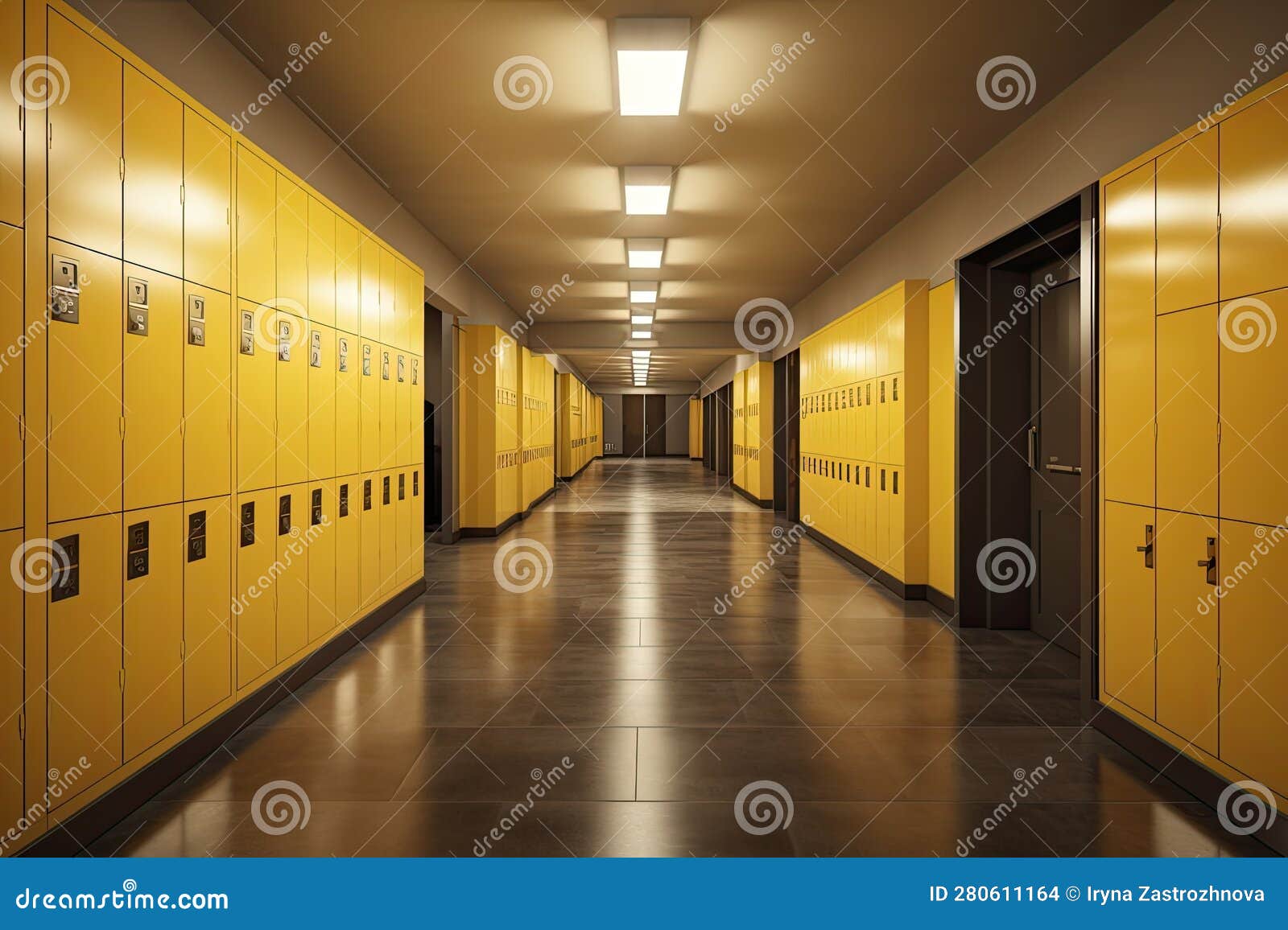 Storage Lockers Vector Illustration | CartoonDealer.com #140210712