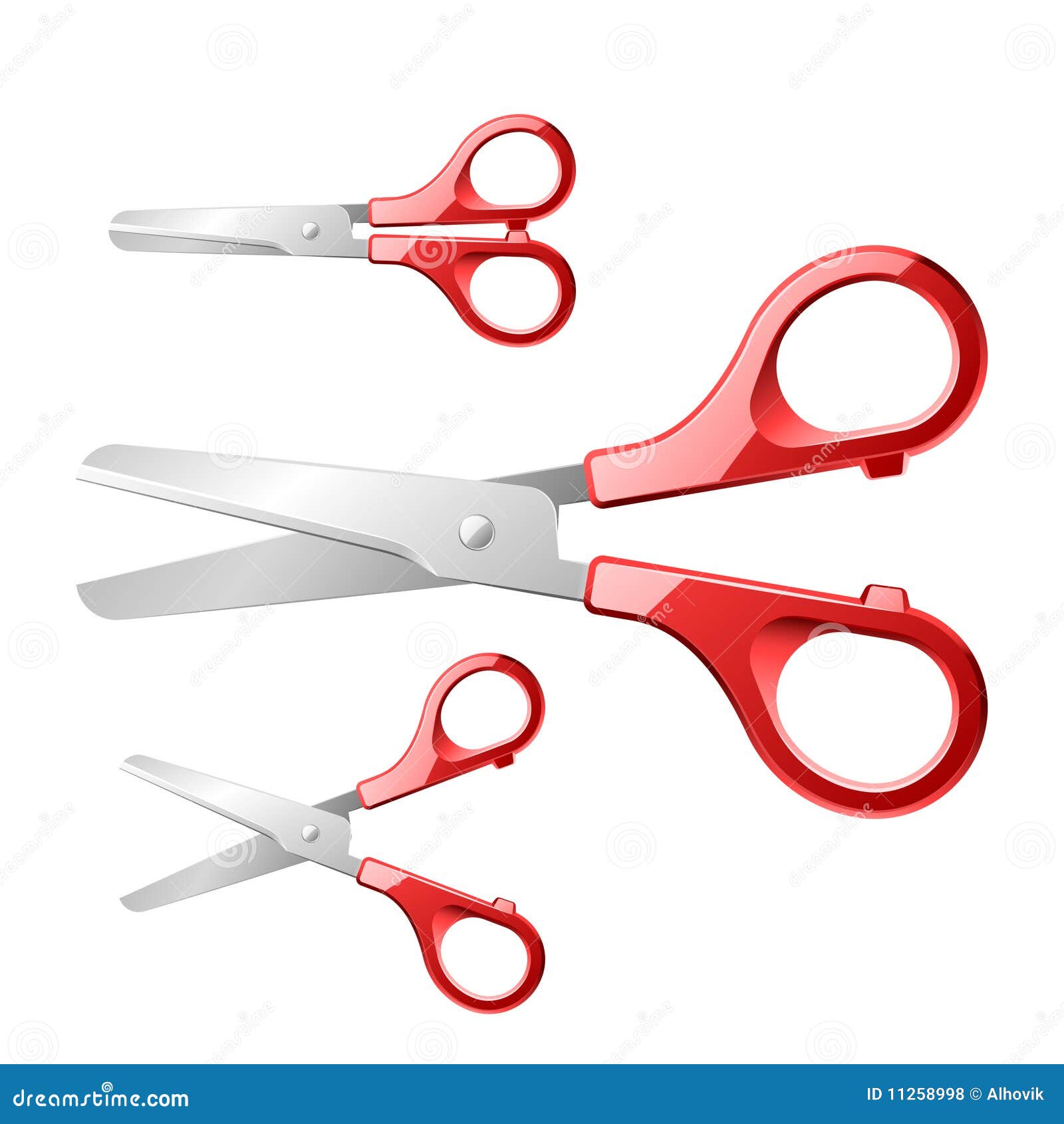 Illustration of scissors stock vector. Illustration of metal - 11258998