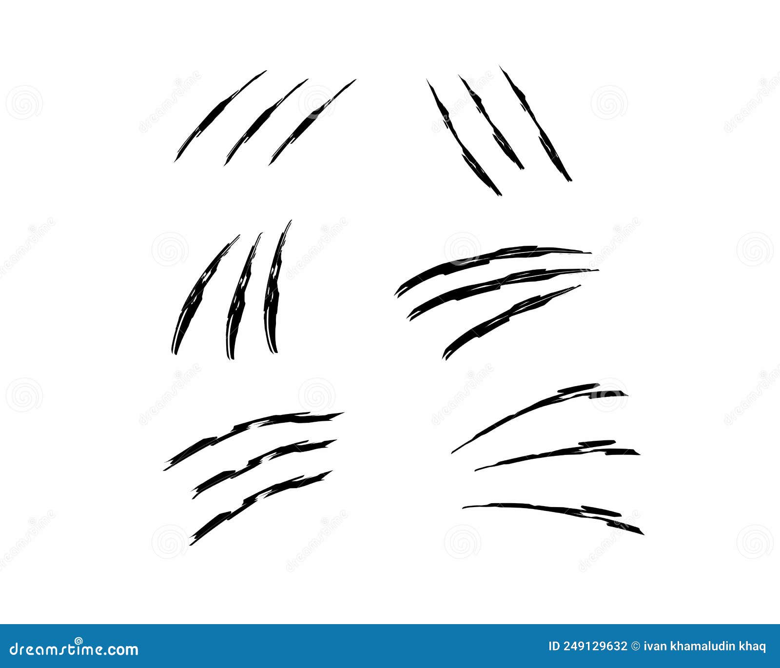 Illustration of a Scratch Vector Stock Vector - Illustration of brand ...