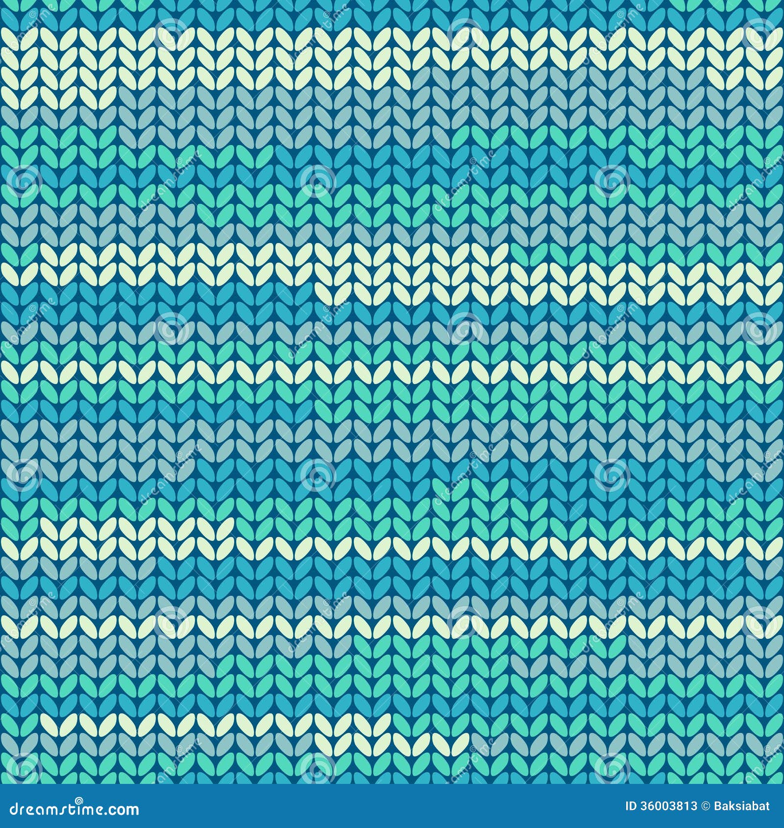 Illustration Seamless Knitted Pattern. Stock Vector - Illustration of ...