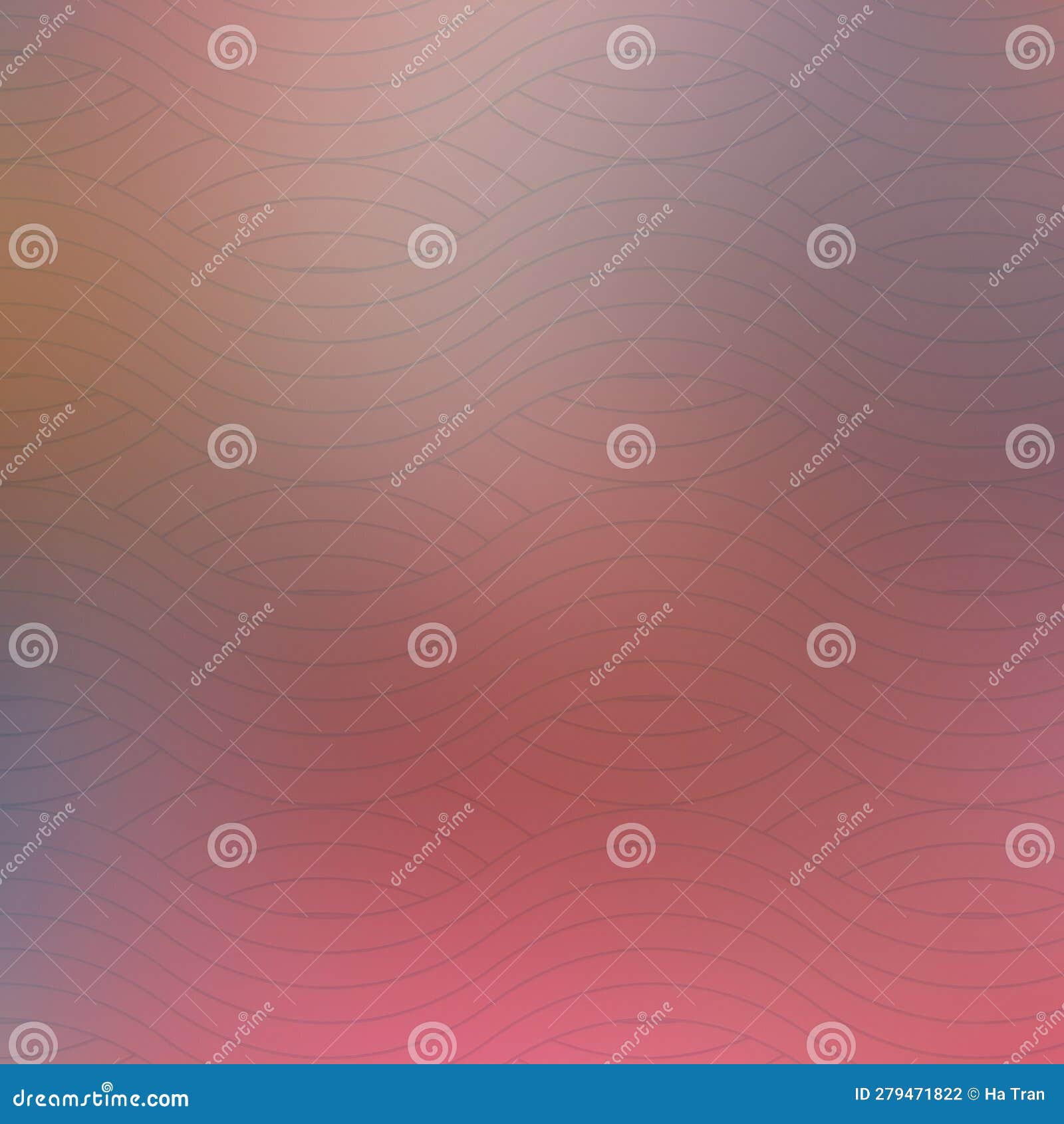 Seamless Pattern with Abstract Wavy Lines Stock Illustration ...