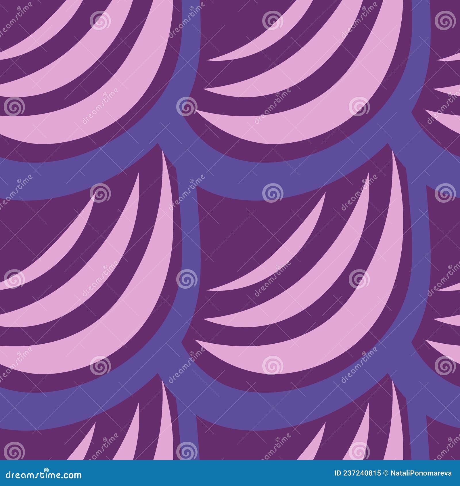 Illustration a Seamless Pattern on a Square Background - the Scales of ...