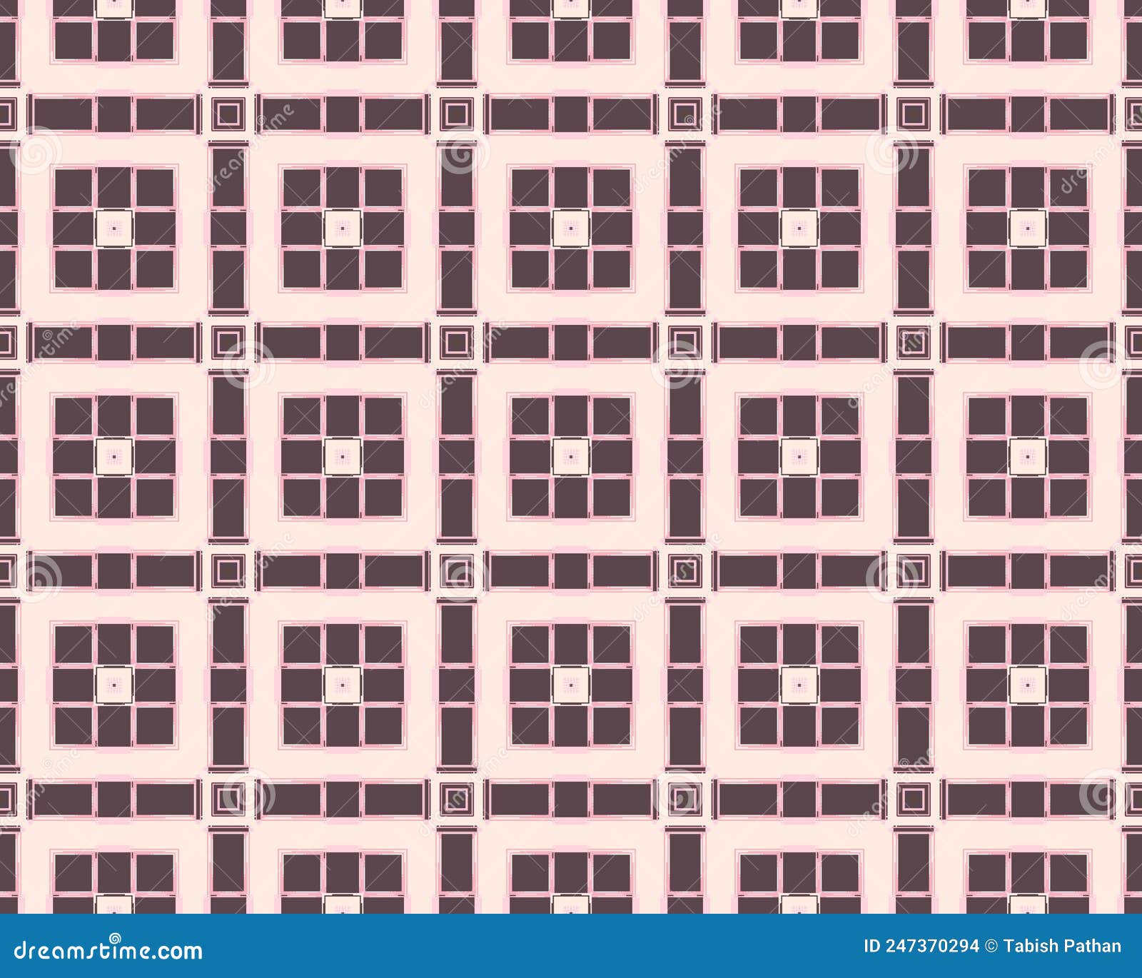 Illustration of Seamless Tile Pattern Stock Illustration - Illustration ...