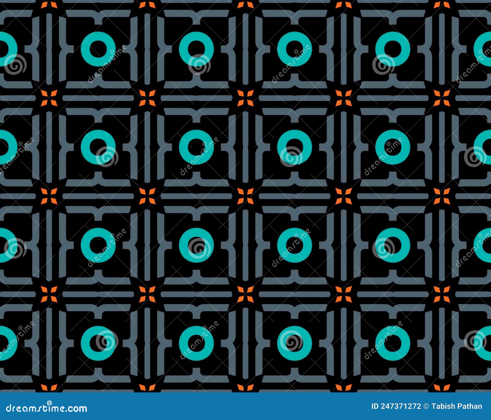 Illustration of Seamless Tile Pattern - Perfect for Background or ...