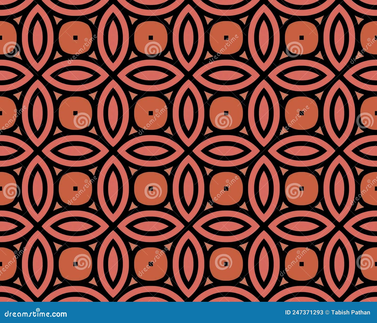 Illustration of Seamless Tile Pattern - Perfect for Background or ...