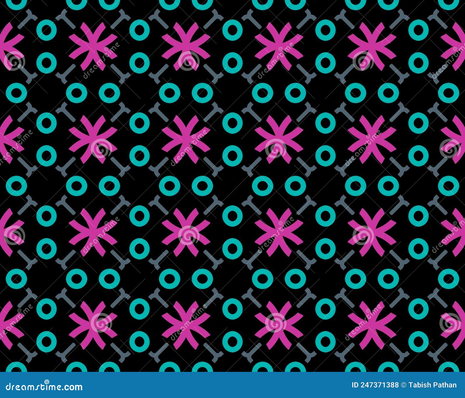 Illustration of Seamless Tile Pattern - Perfect for Background or ...
