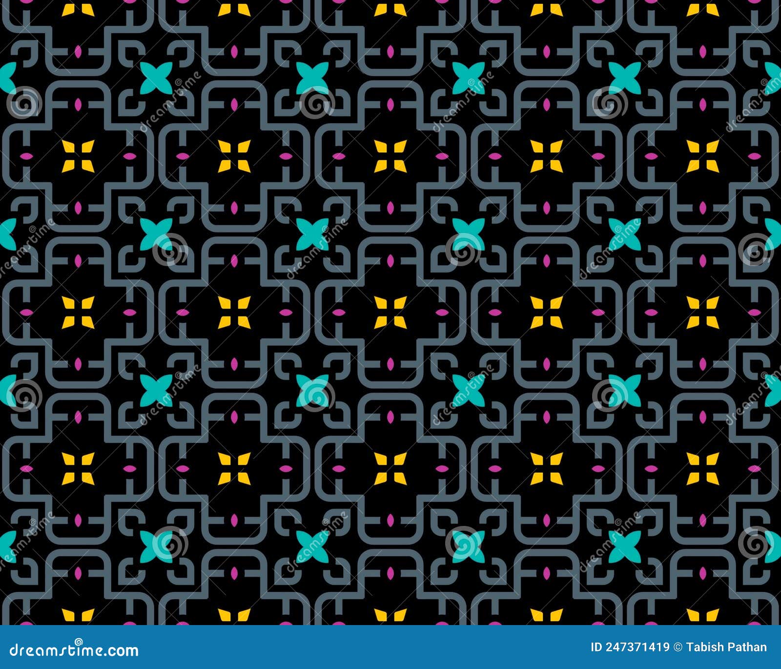 Illustration of Seamless Tile Pattern - Perfect for Background or ...