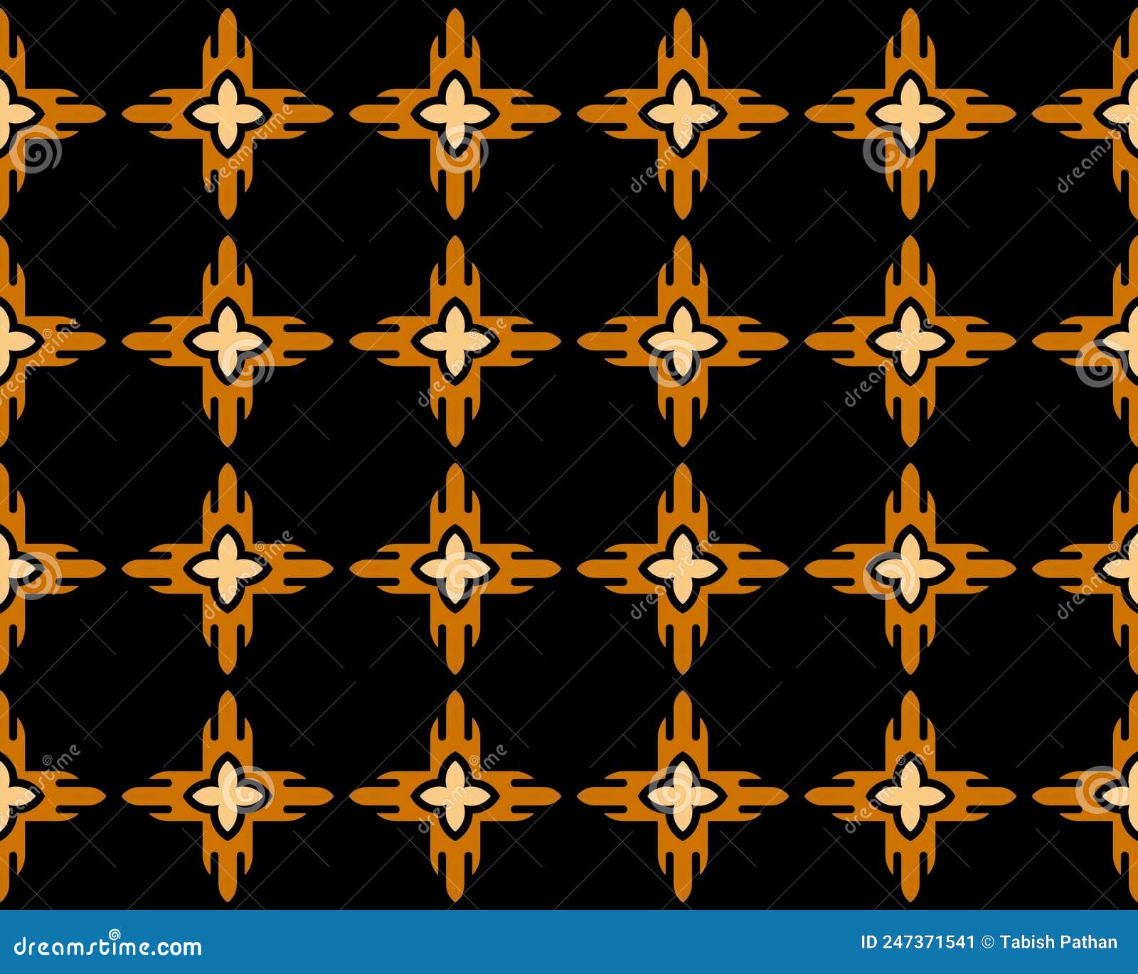 Illustration of Seamless Tile Pattern - Perfect for Background or ...
