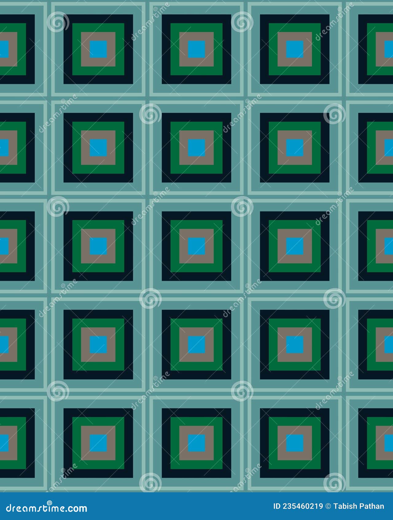 An Illustration of a Seamless Tile Pattern Used As Wallpaper or ...