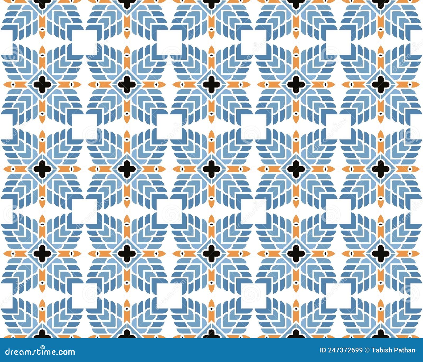 Illustration of Seamless Tile Patterns Stock Illustration ...