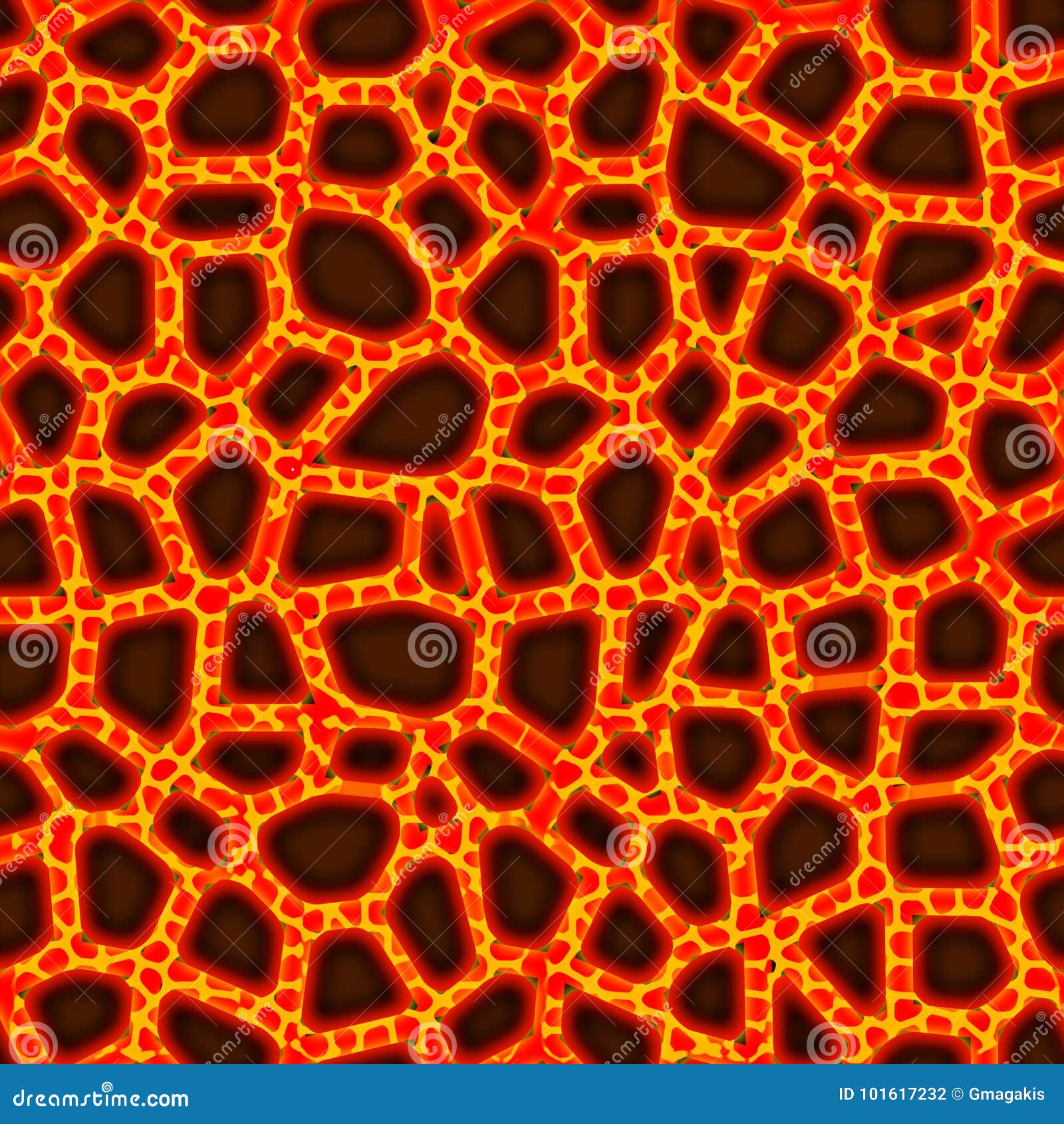 Lava stock illustration. Illustration of repeated, burn - 101617232