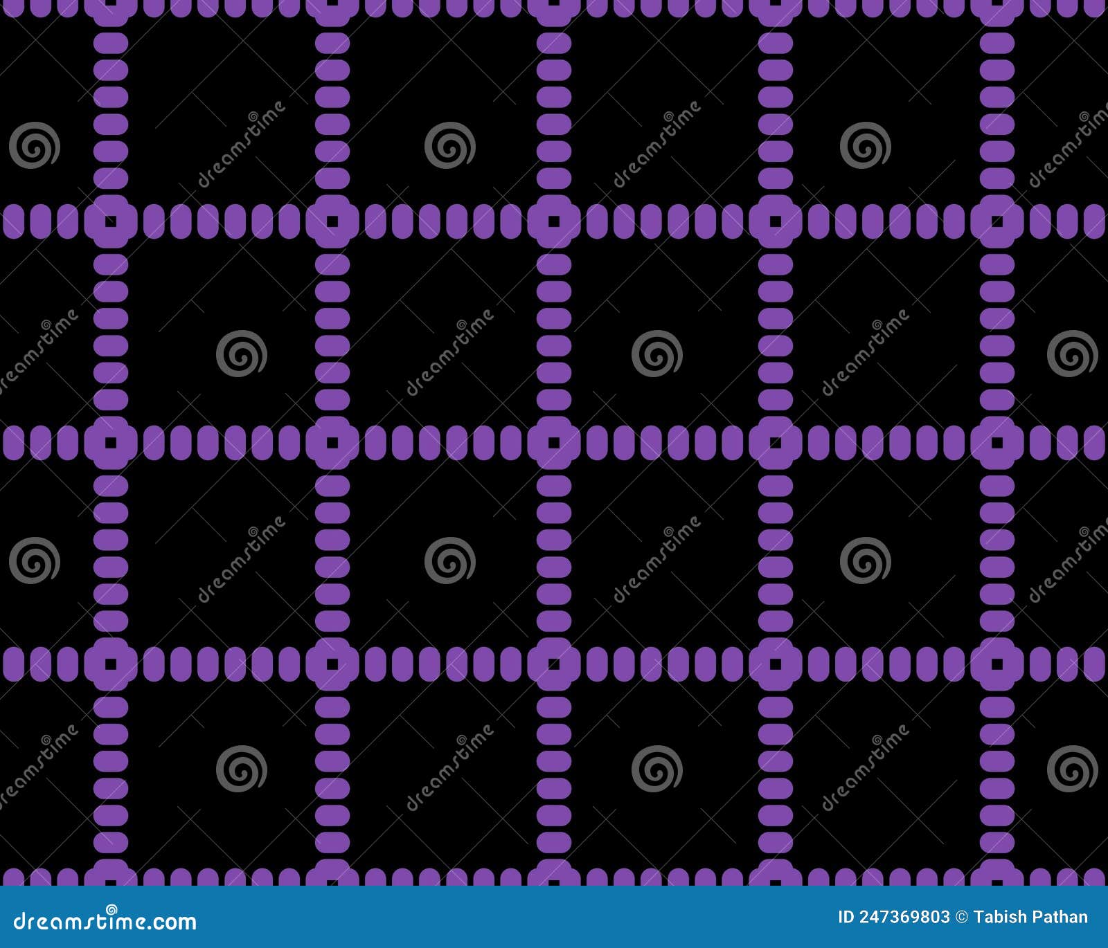 Illustration of Seamless Tiles Pattern in a Purple Color Stock ...