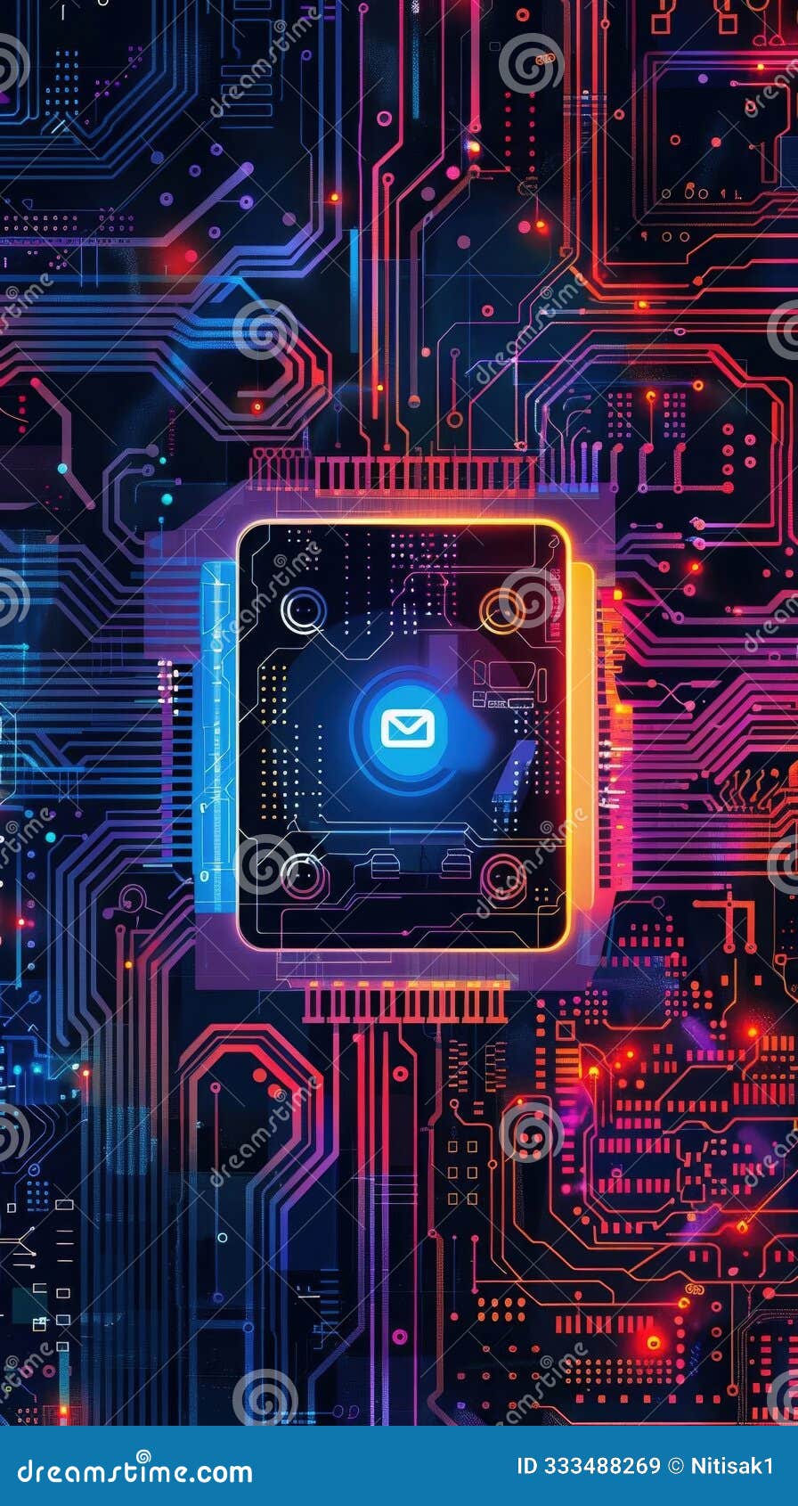 Illustration of a Secure Login Screen with Key and Password Input ...