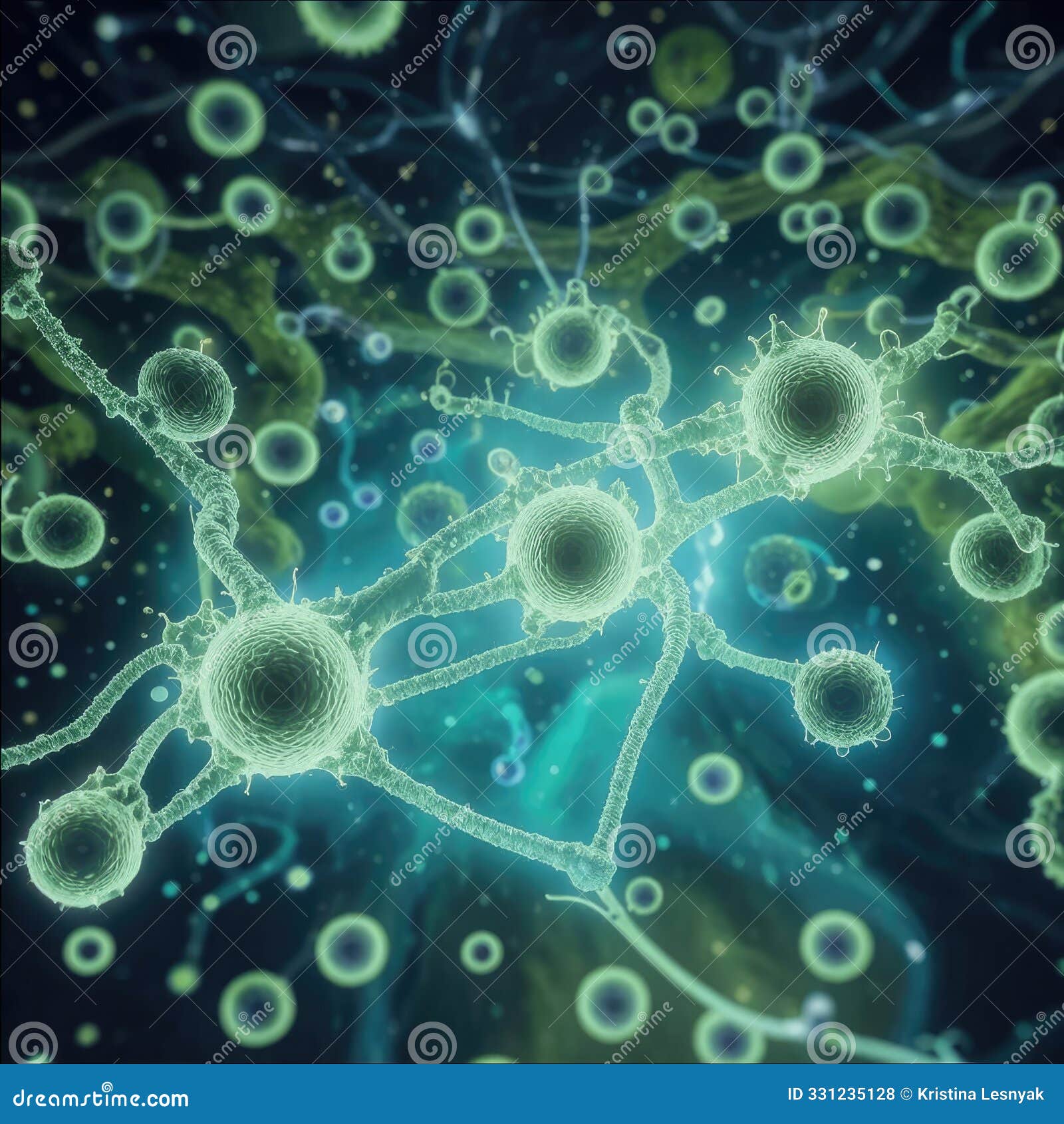 Illustration Of A Set Of Cells Reproduction Royalty-Free Stock Image ...