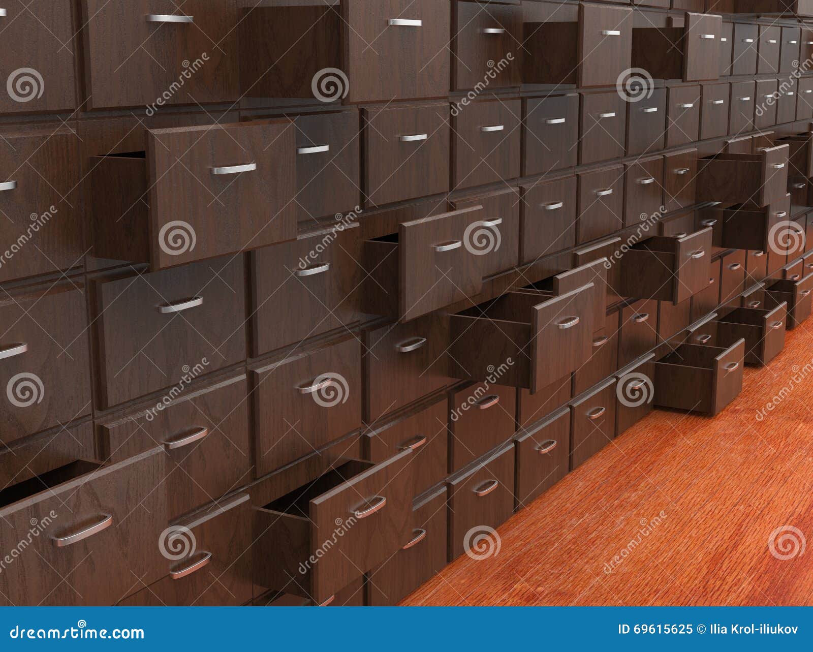 Illustration Set Of Retractable Boxes Stock Image | CartoonDealer.com ...