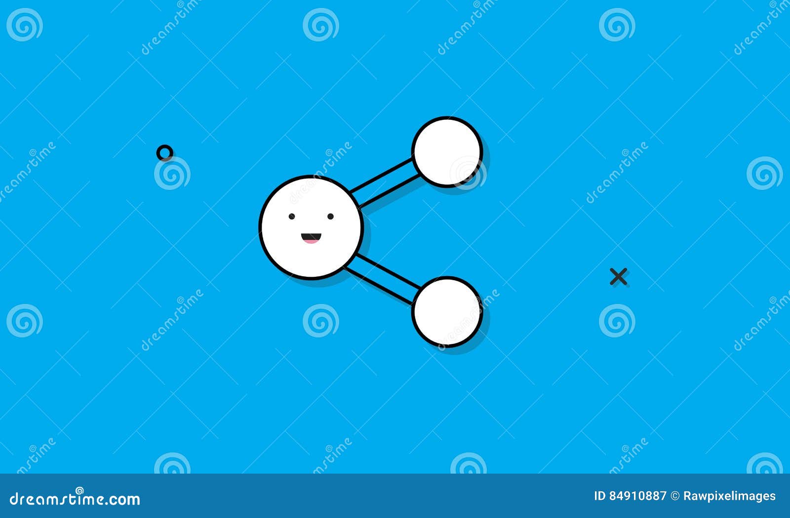 Illustration Share Sign Vector Concept Stock Vector - Illustration of ...