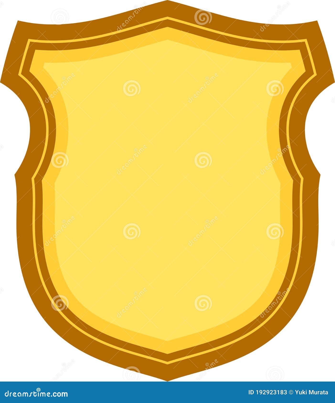 Colorful shield emblem stock vector. Illustration of security - 192923183