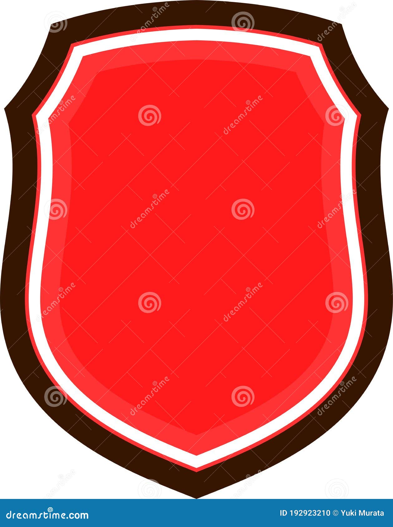 Colorful shield emblem stock vector. Illustration of defense - 192923210
