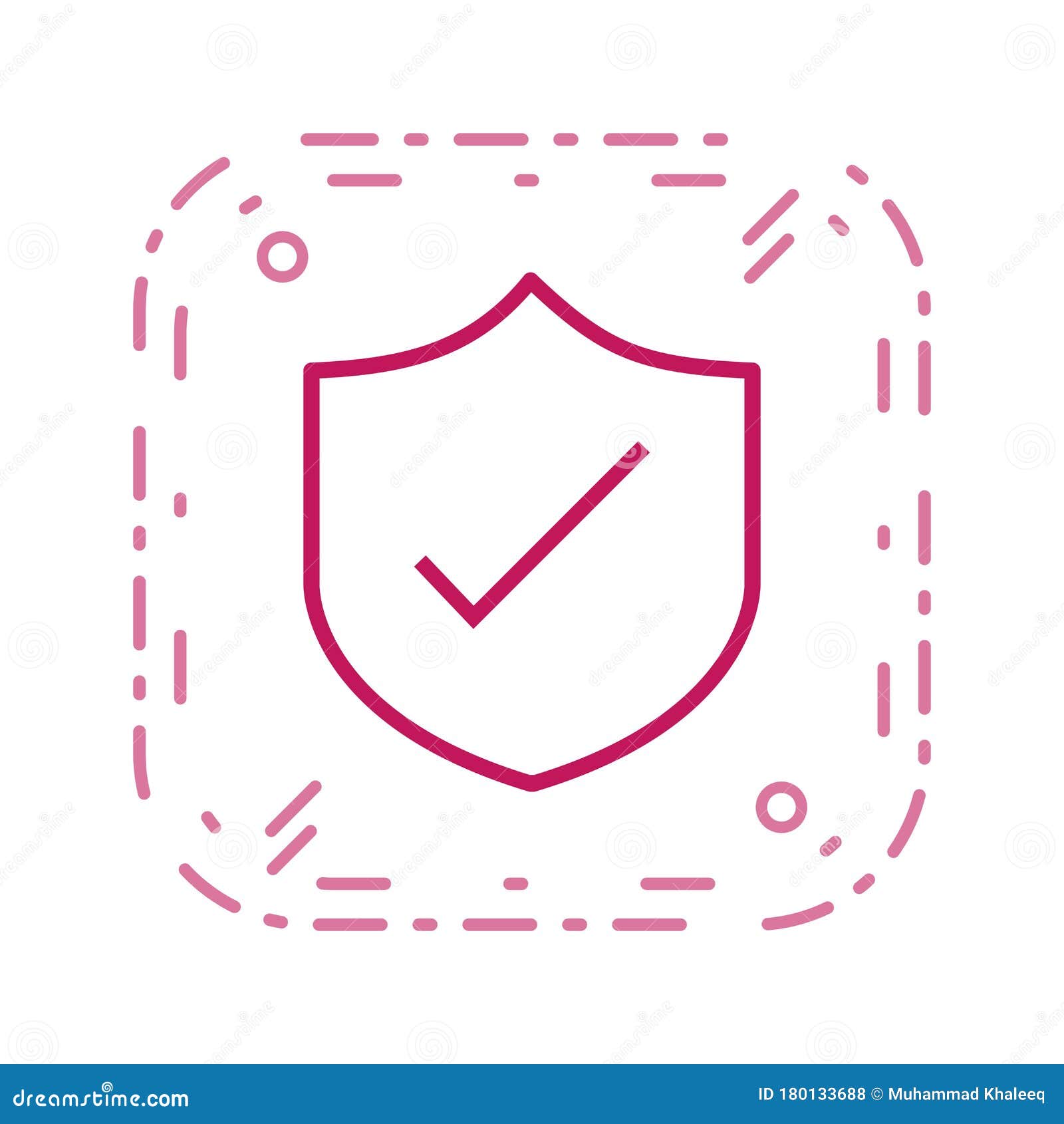 Illustration Shield Icon for Personal and Commercial Use.. Stock ...