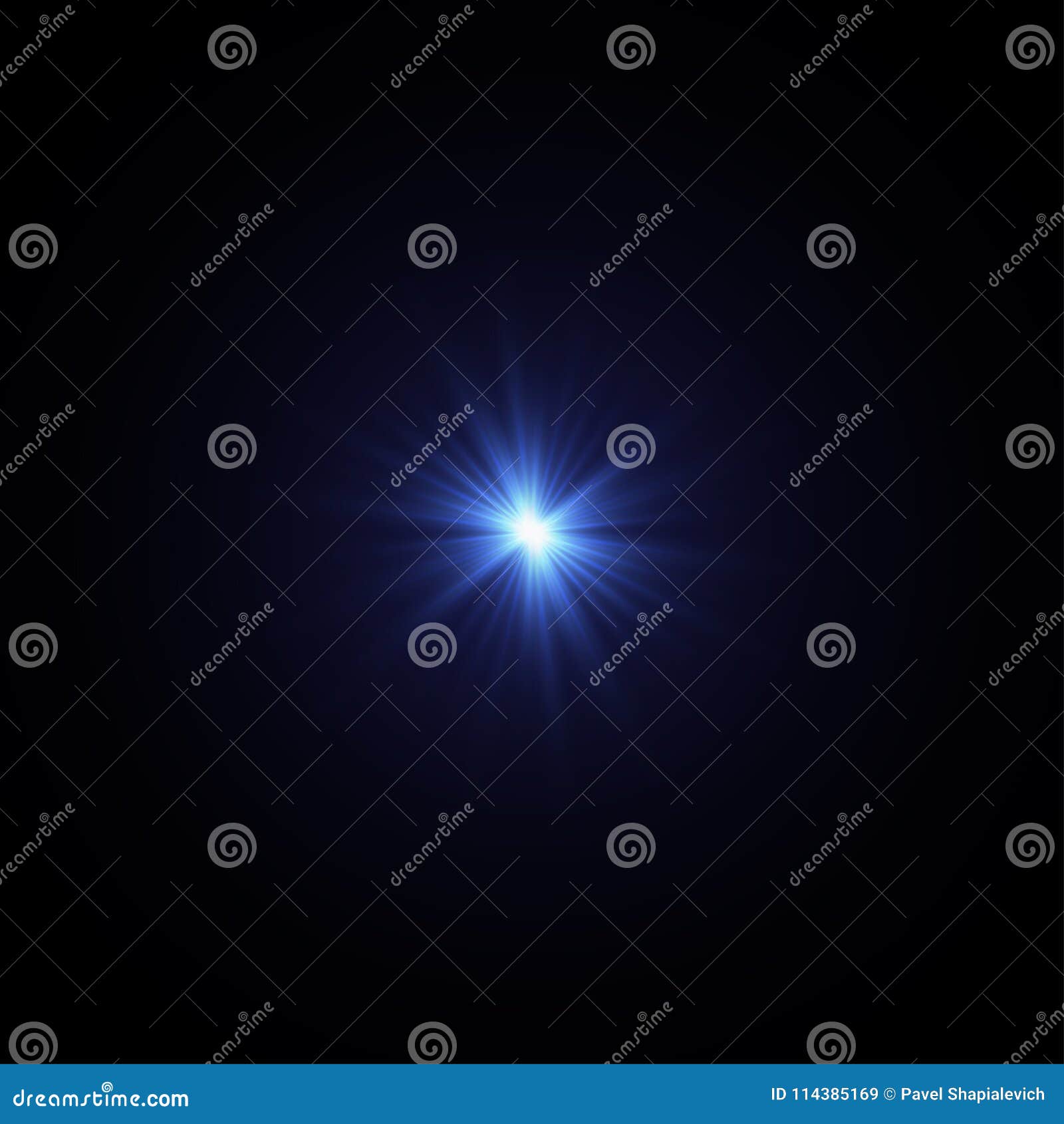 Blue spark stock illustration. Illustration of bright - 114385169