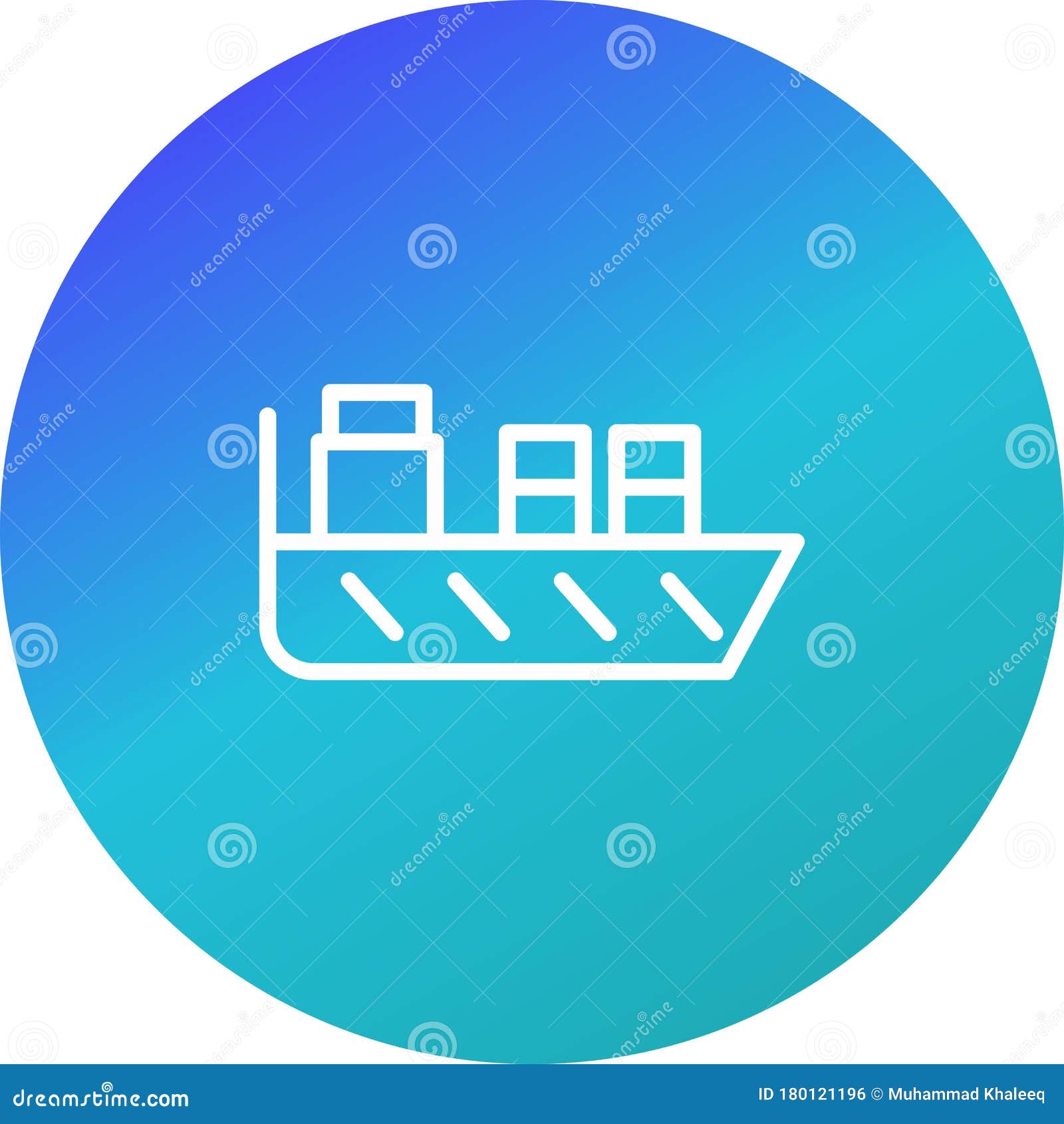 Illustration Ship Icon for Personal and Commercial Use. Stock ...