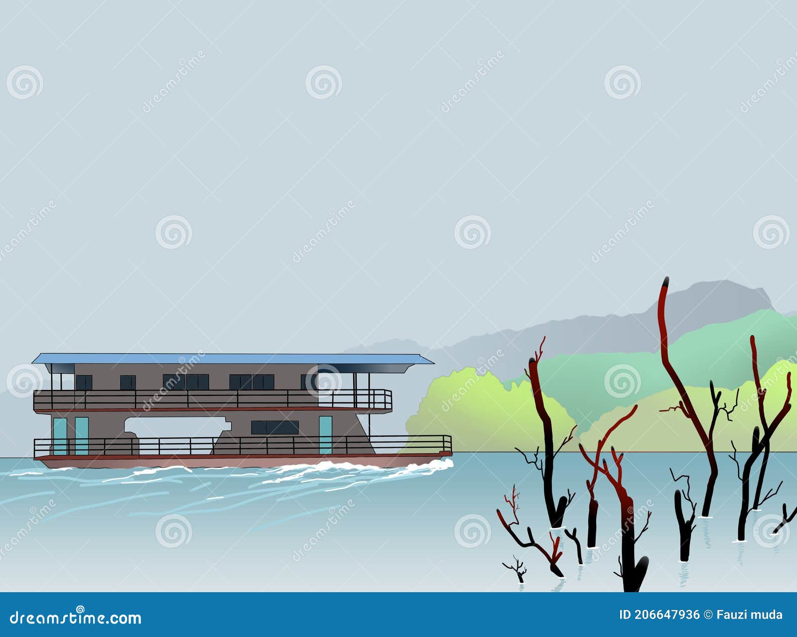 Tasik Stock Illustrations – 1 Tasik Stock Illustrations, Vectors ...