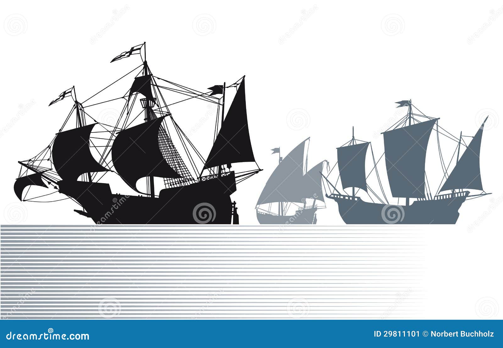 Columbus's Ships Cartoon Vector | CartoonDealer.com #11609133 Columbus's Ships Cartoon Vector | CartoonDealer.com #11609133