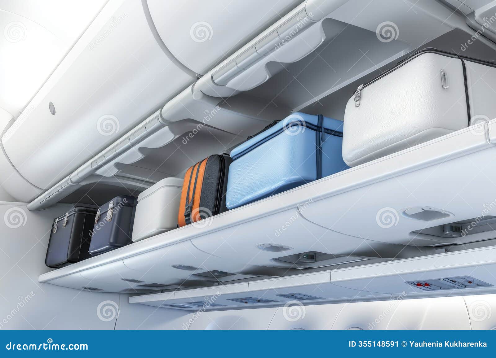 Efficient Airline Luggage Solutions Stock Illustration - Illustration ...