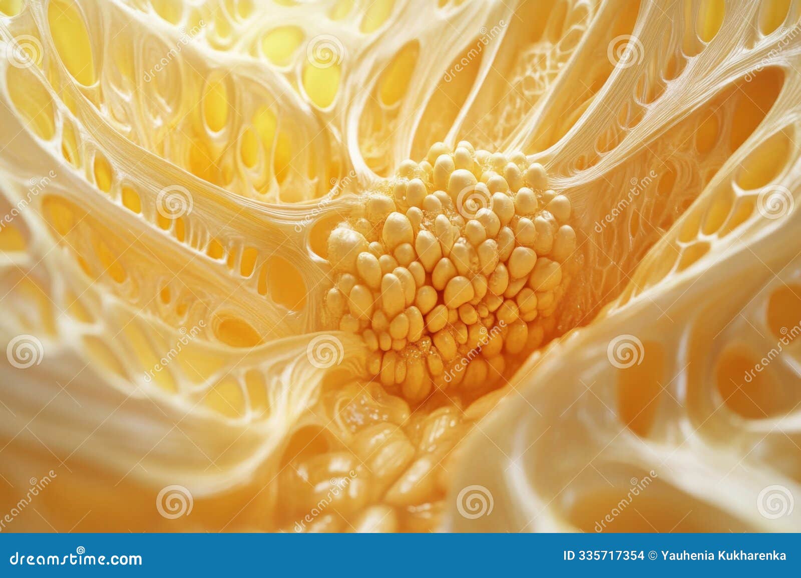 Intricate Details of a Corn Kernel Stock Illustration - Illustration of ...