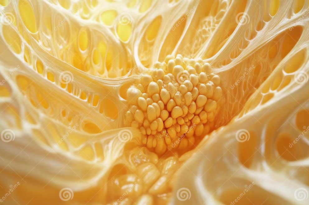 Intricate Details of a Corn Kernel Stock Illustration - Illustration of ...