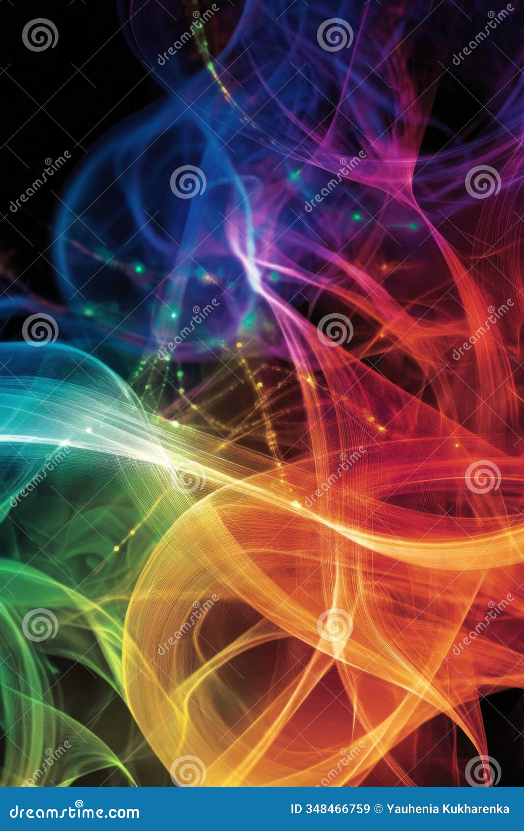 Electromagnetic Spectrum Imaging Techniques Stock Illustration ...